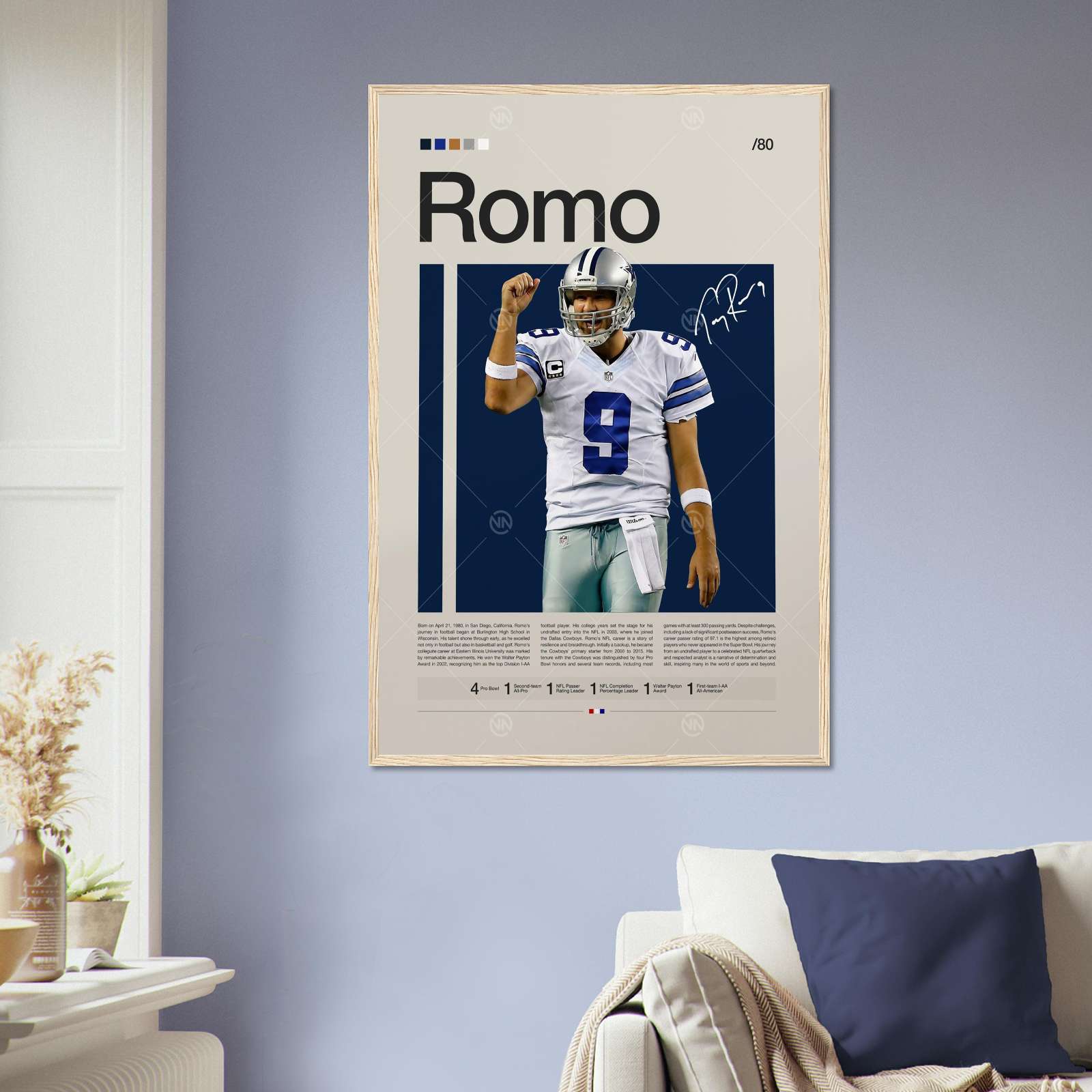 Tony Romo Poster, Sports Poster, Football Poster, Full-Size Poster ...
