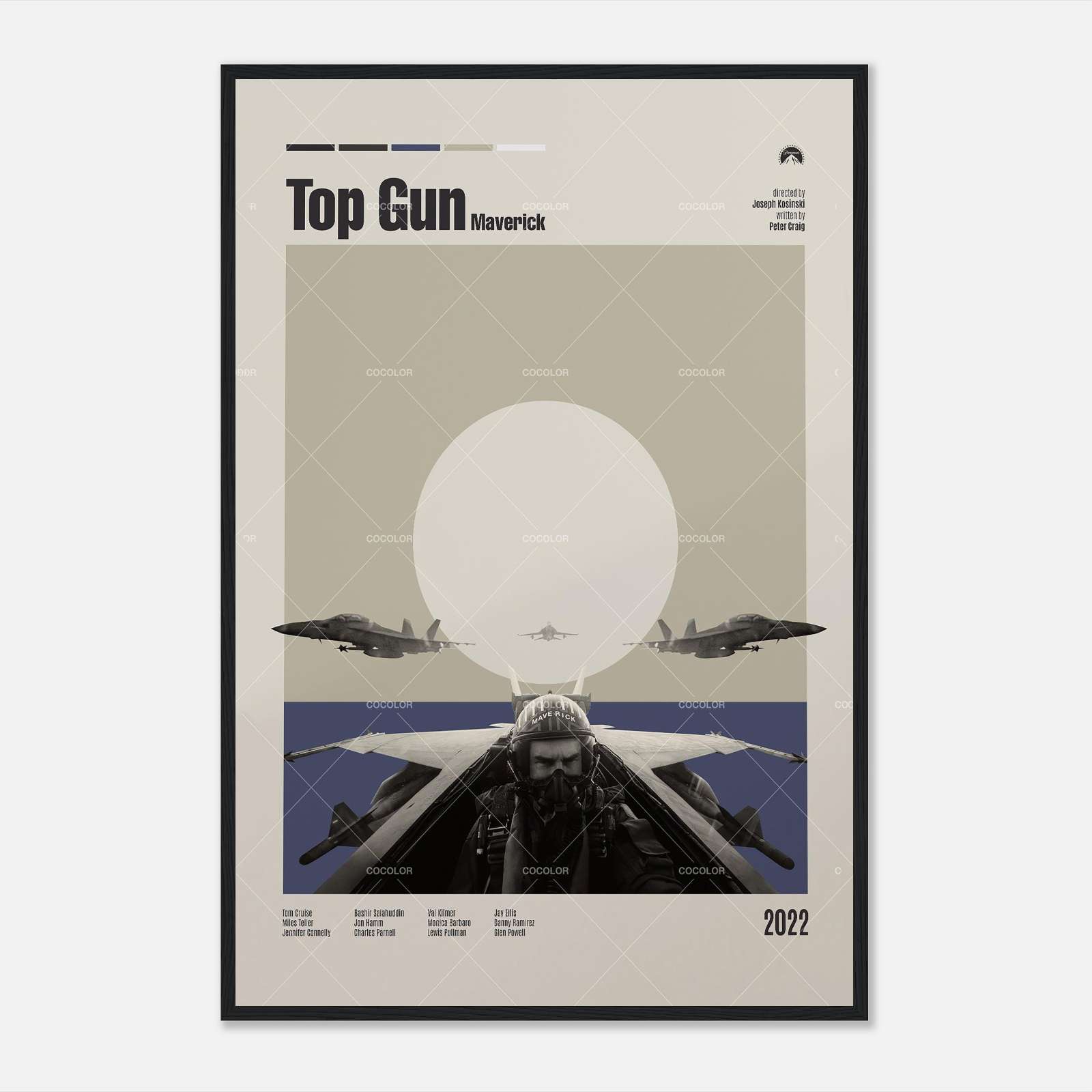 Top Gun Movie Poster Retro Movie Poster, Midcentury Modern, Retro Tv ...