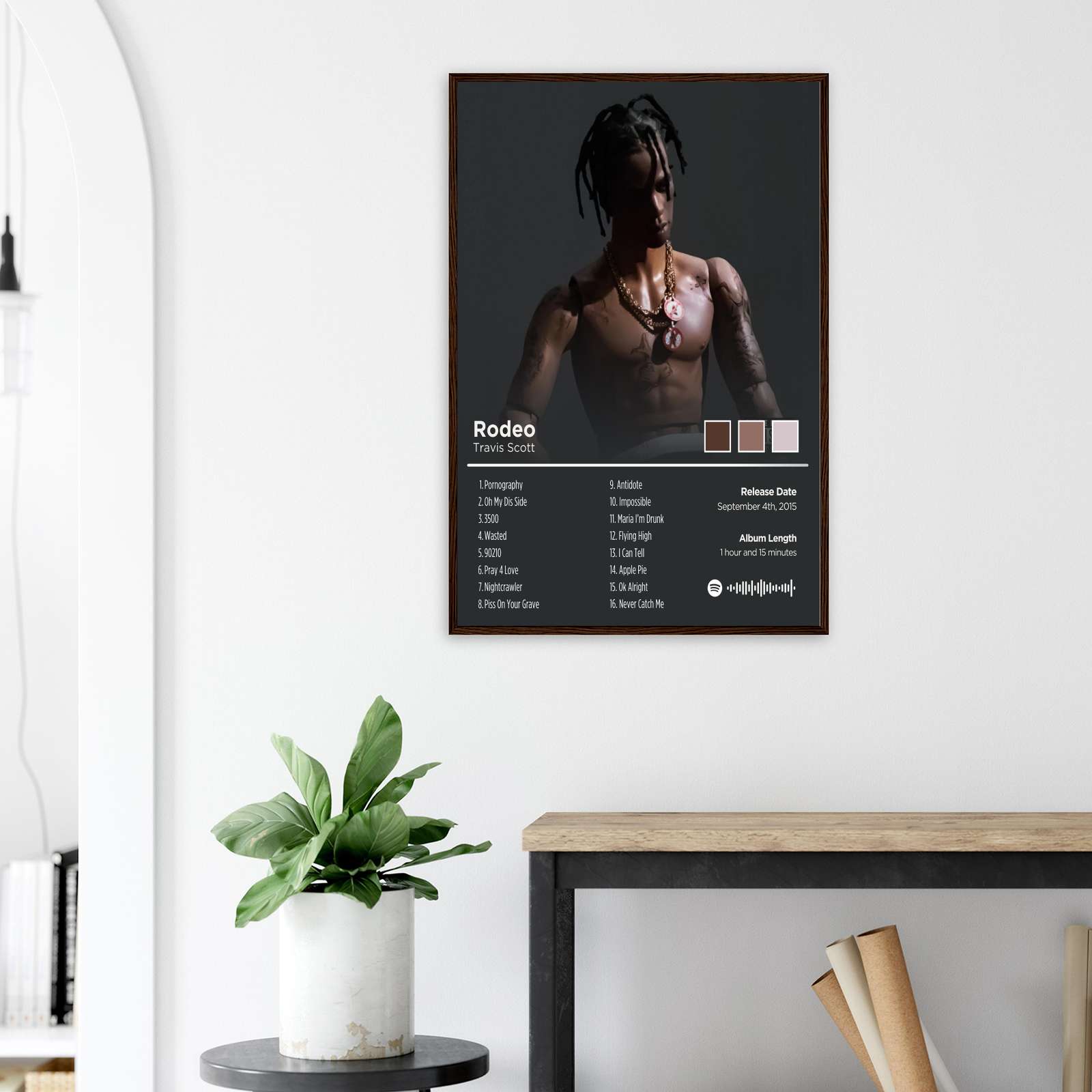 Travis Scott Poster, Rodeo Album Poster, Music Poster, Full-Size Poster ...