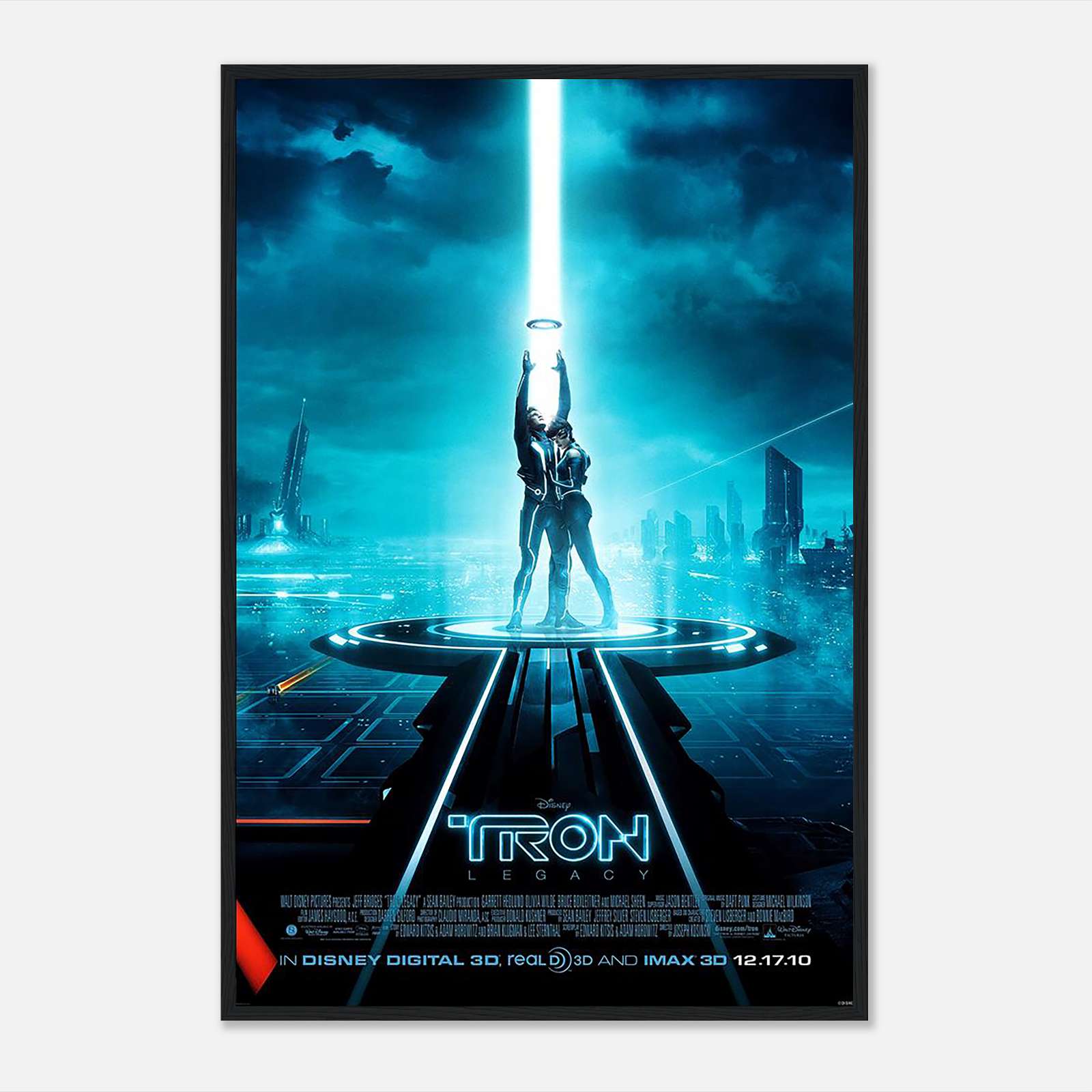 Tron Legacy Movie Poster, Tron Legacy Film Poster, Sci Fi Movie Poster ...