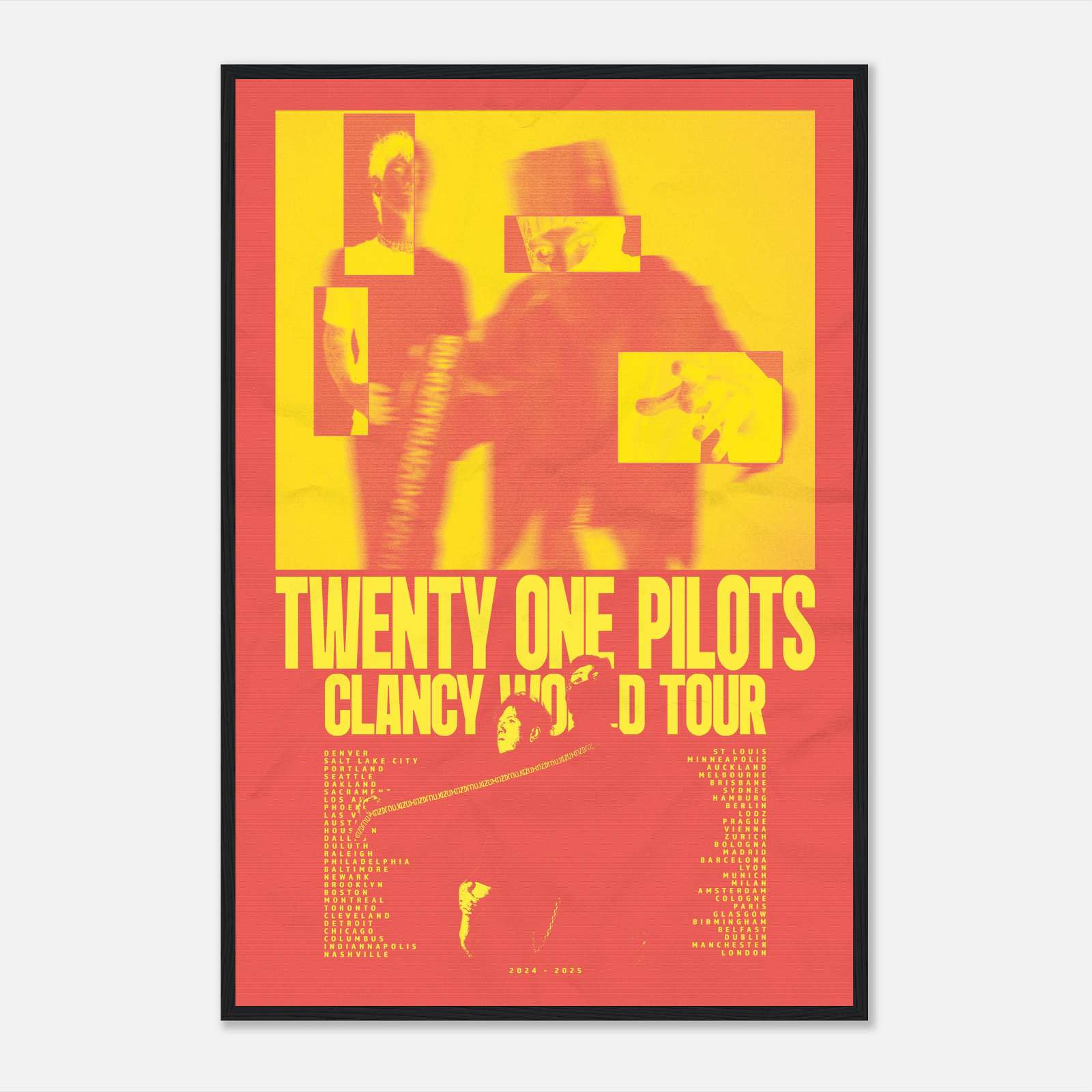 Twenty One Pilots Poster, Clancy Poster, Twenty One Pilots Wall Art ...