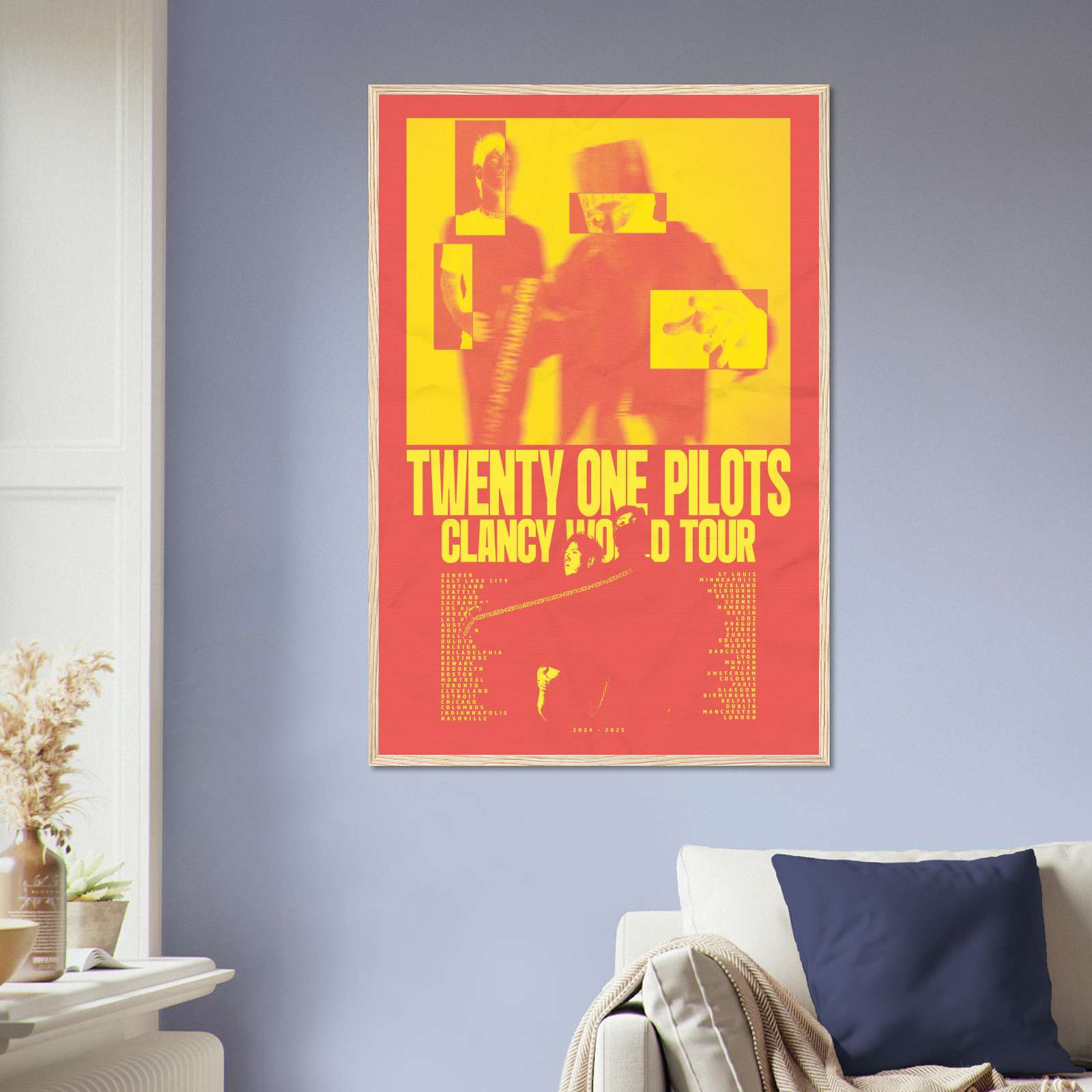 Twenty One Pilots Poster, Clancy Poster, Twenty One Pilots Wall Art ...