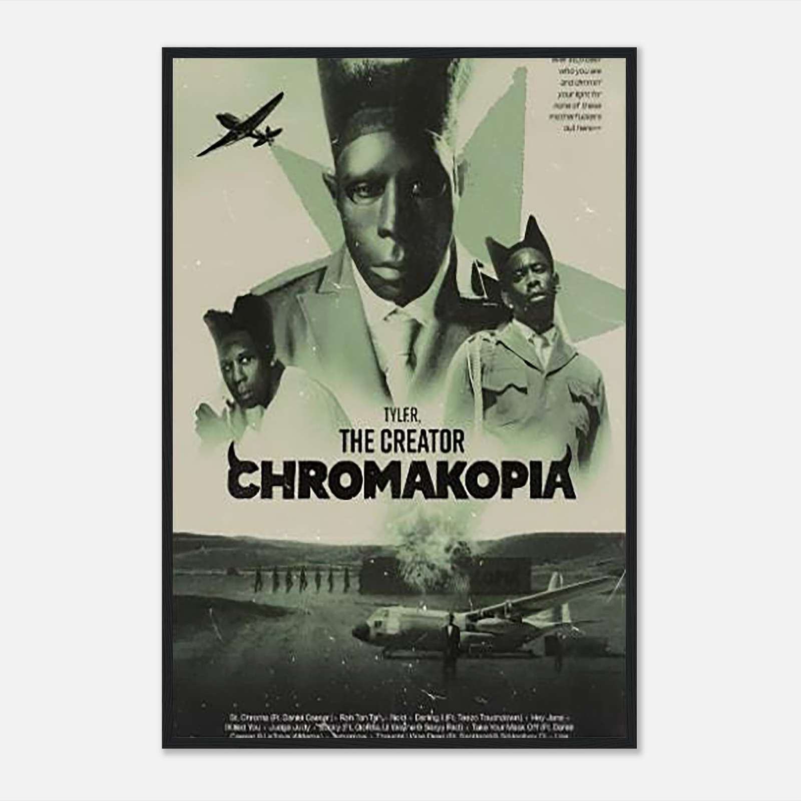 Tyler The Creator Poster, Chromakopia Album Poster, Full-Size Poster ...