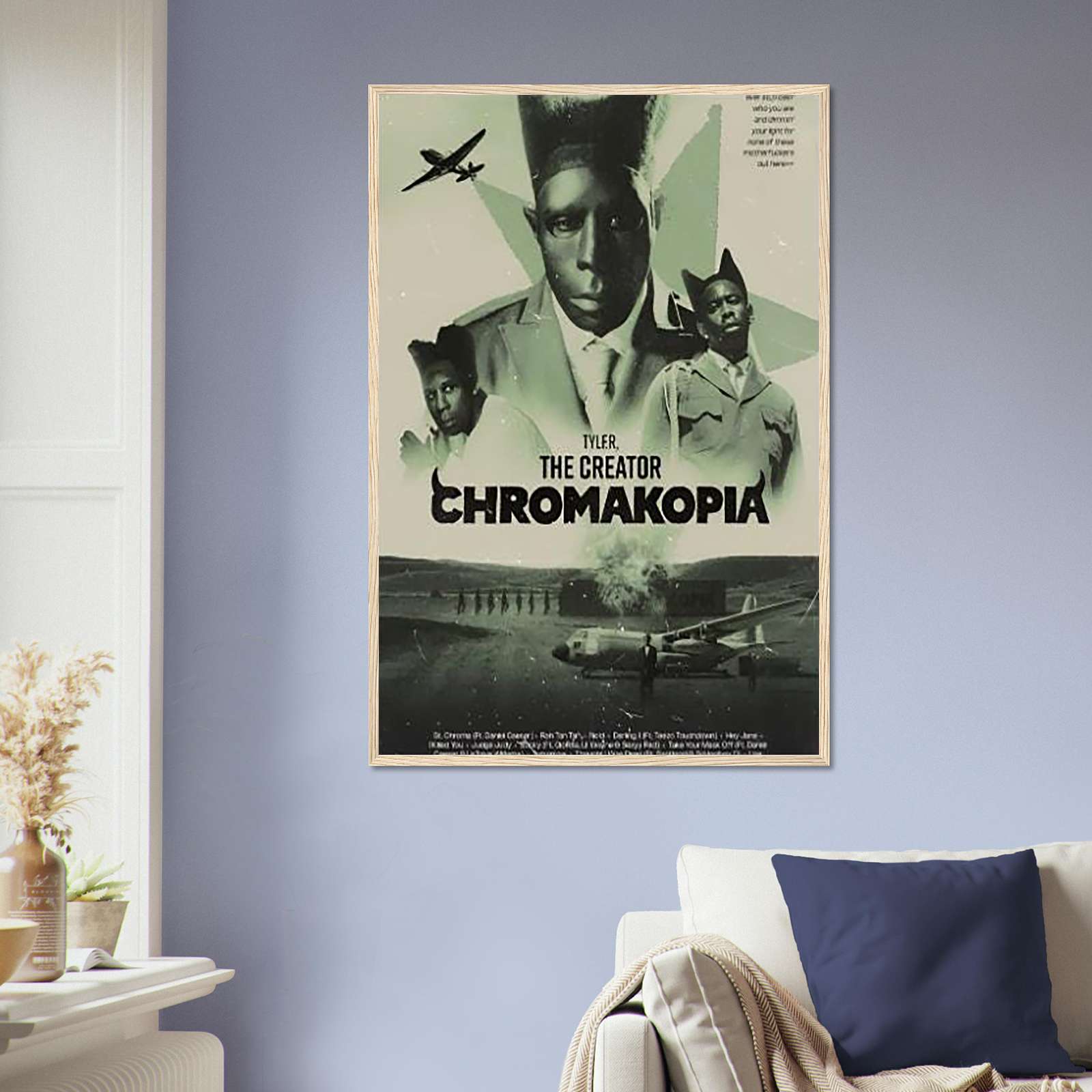 Tyler The Creator Poster, Chromakopia Album Poster, Full-Size Poster ...