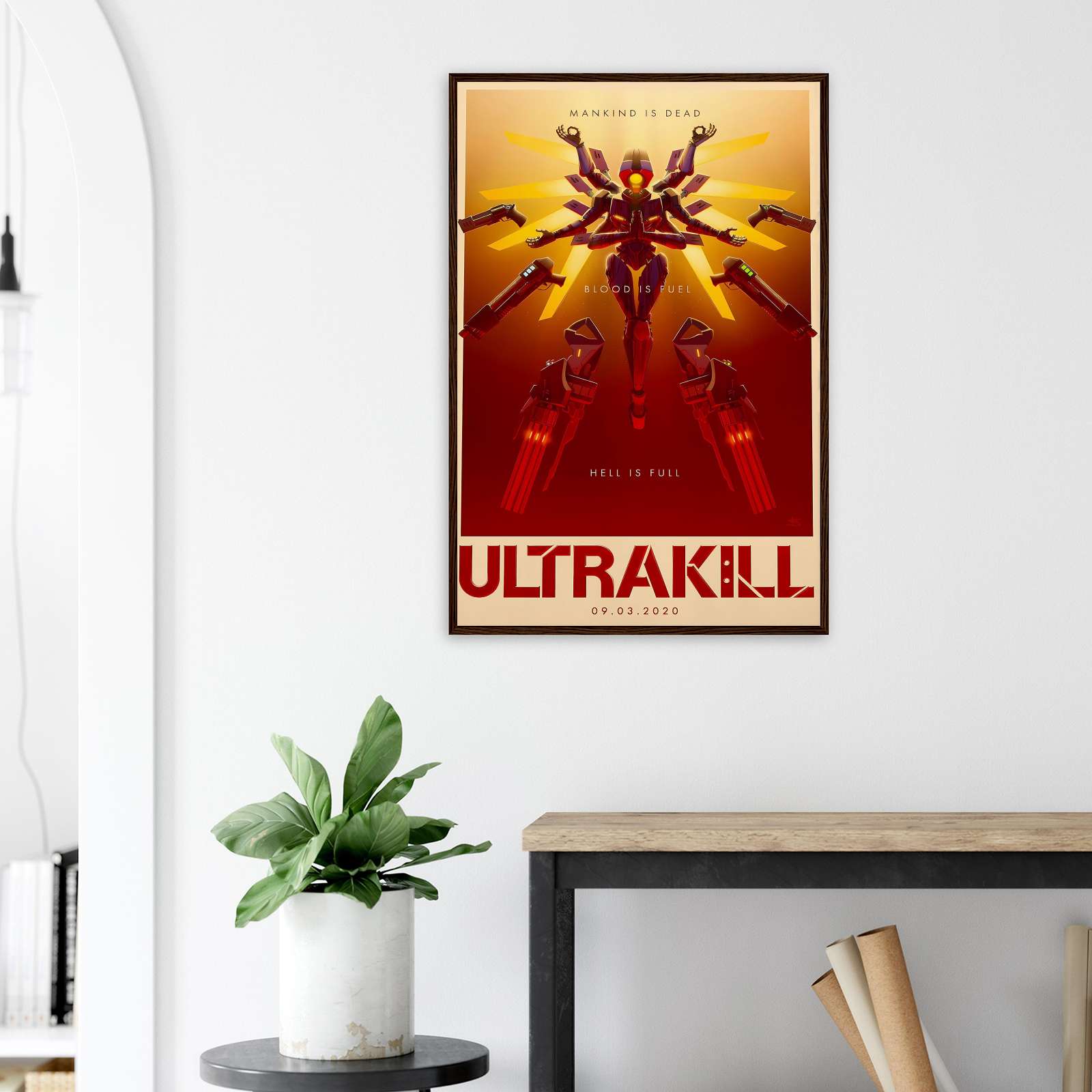 Ultrakill Poster, Ultrakill Game Poster, Video Game Poster, Full-Size ...