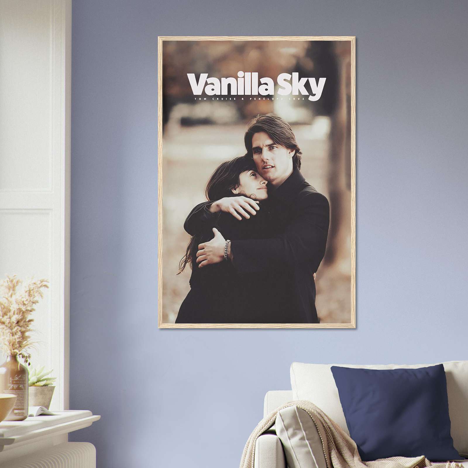 Vanilla Sky Poster, Retro Movie Poster, Vintage Poster, Tom Cruise ...