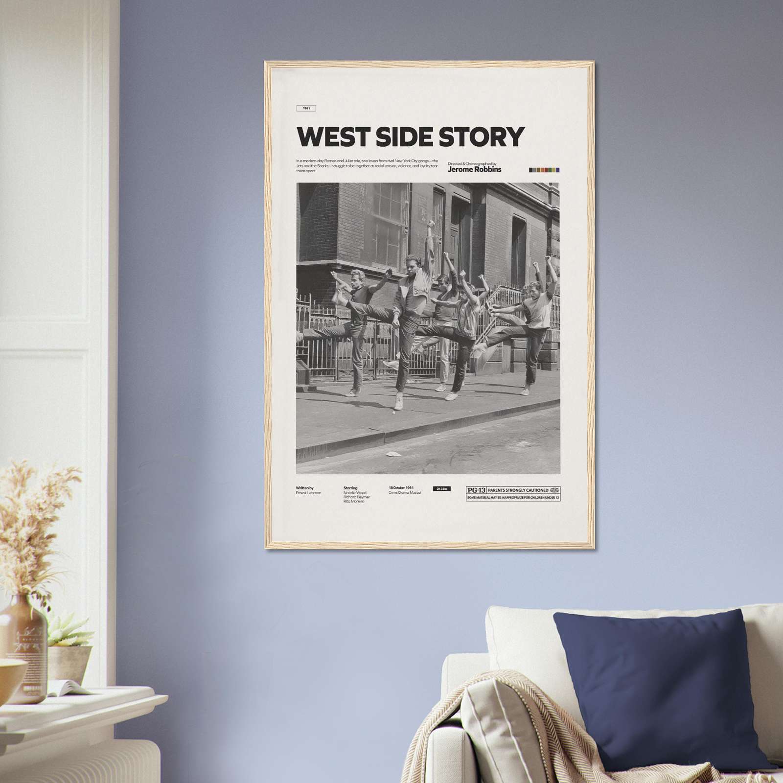 West Side Story Movie Poster, West Side Story Poster, Film Poster, Full ...