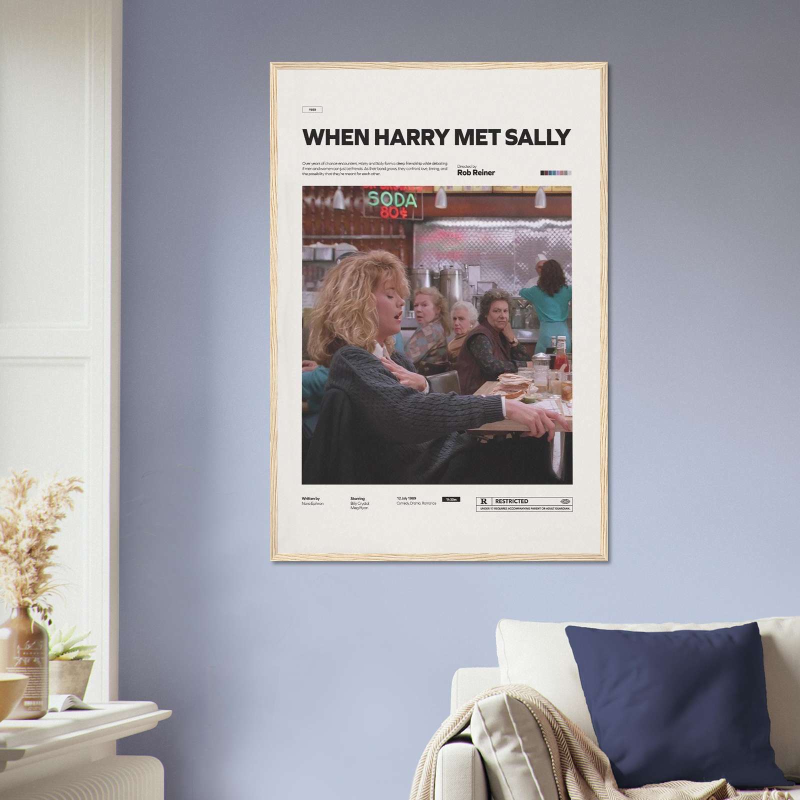 When Harry Met Sally Movie Poster, When Harry Met Sally Poster, Movie ...
