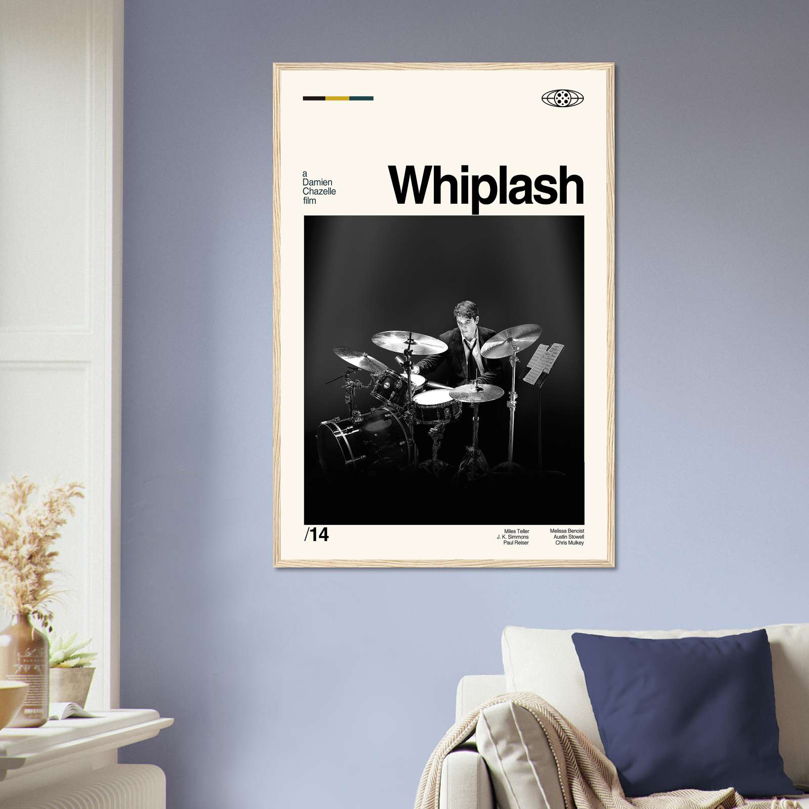 Whiplash Movie Poster, Full-Size Movie Poster, Ready to Hang - Citiesbox