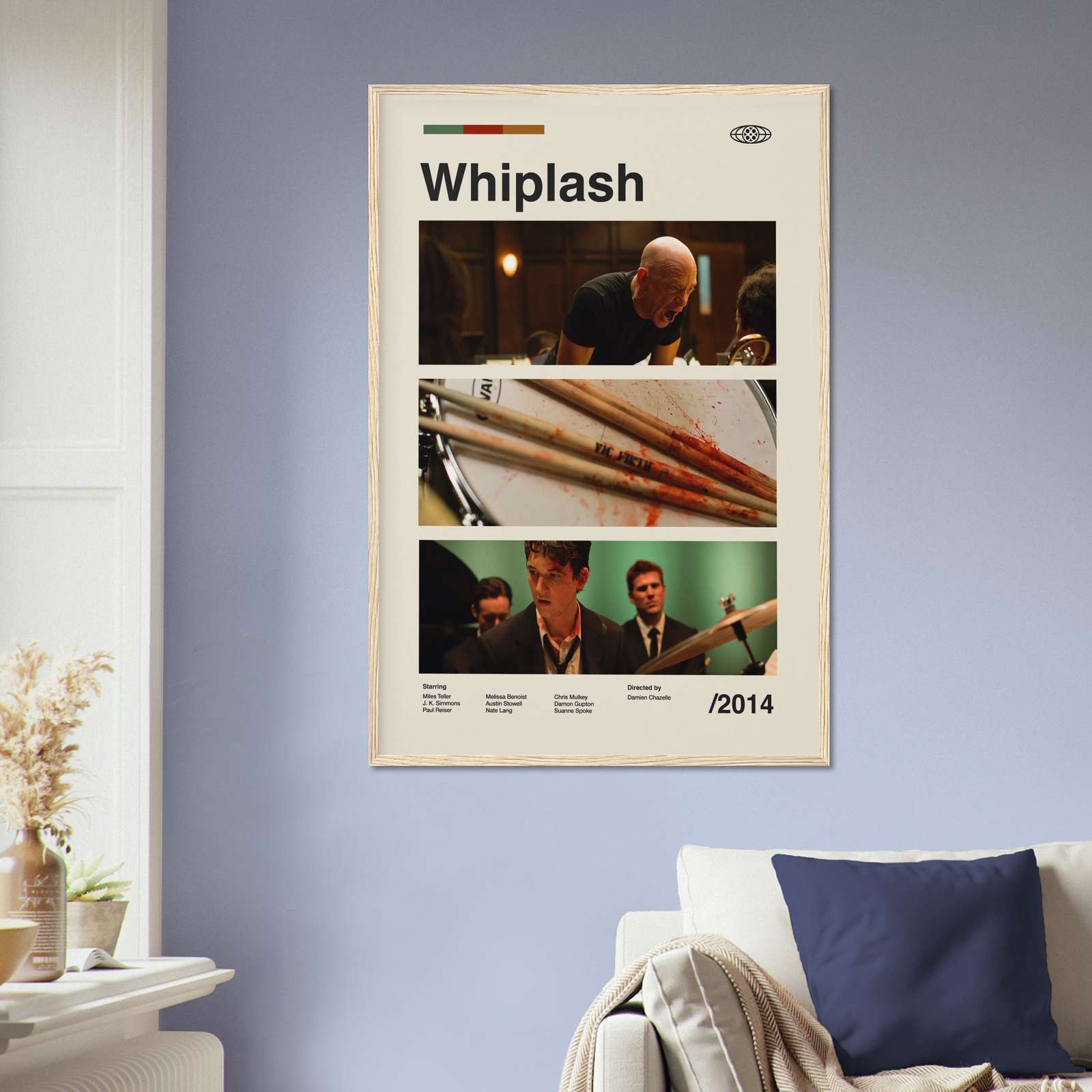 Whiplash Movie Poster, Whiplash Film Poster, Classic Film Poster, Full ...