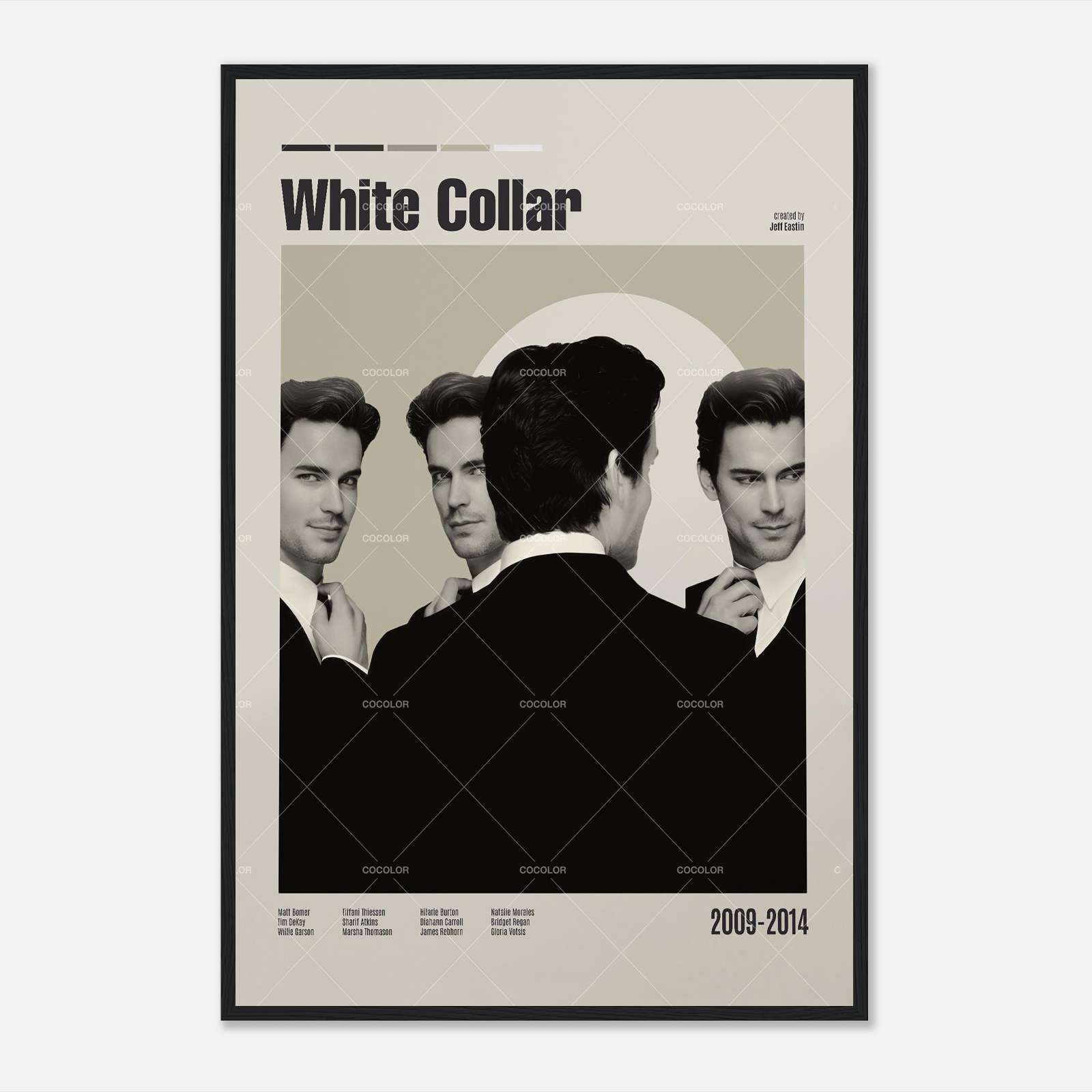 White Collar Movie Poster, White Collar Poster, Full-Size Poster, Ready ...
