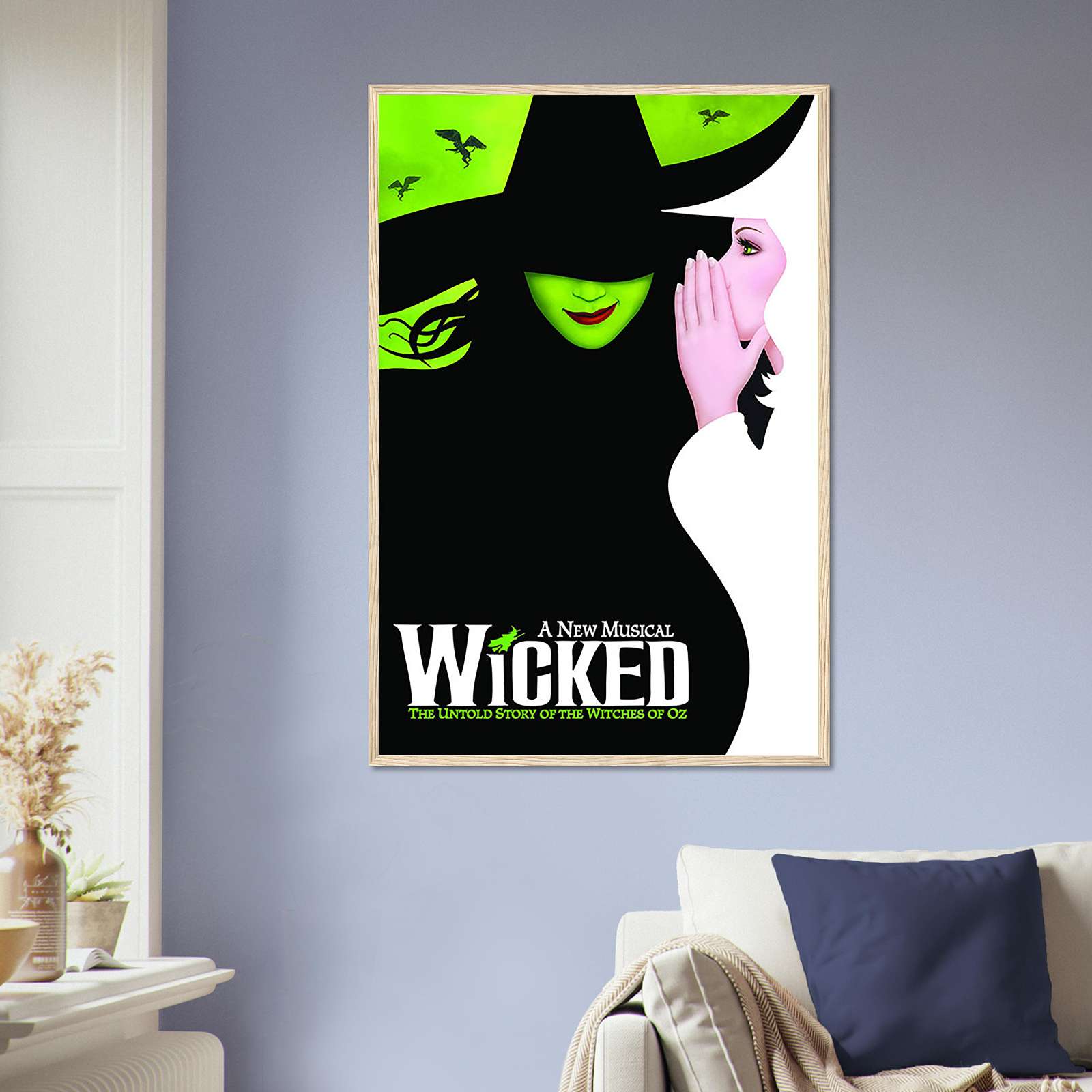 Wicked Movie Poster, Full-Size Movie Poster, Ready to Hang - Citiesbox