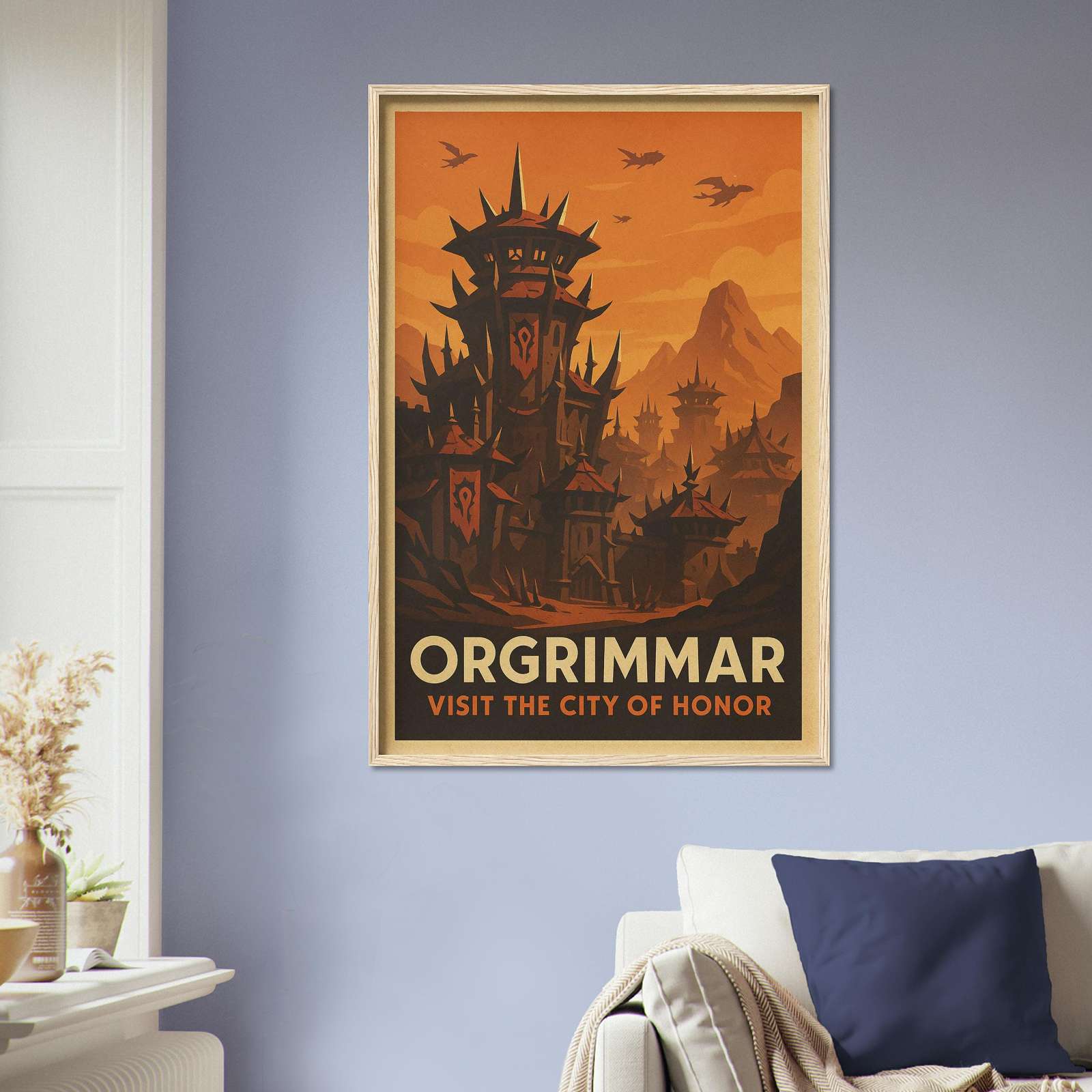 World Of Warcraft Poster, Game Poster, Video Game Poster, Full-Size ...