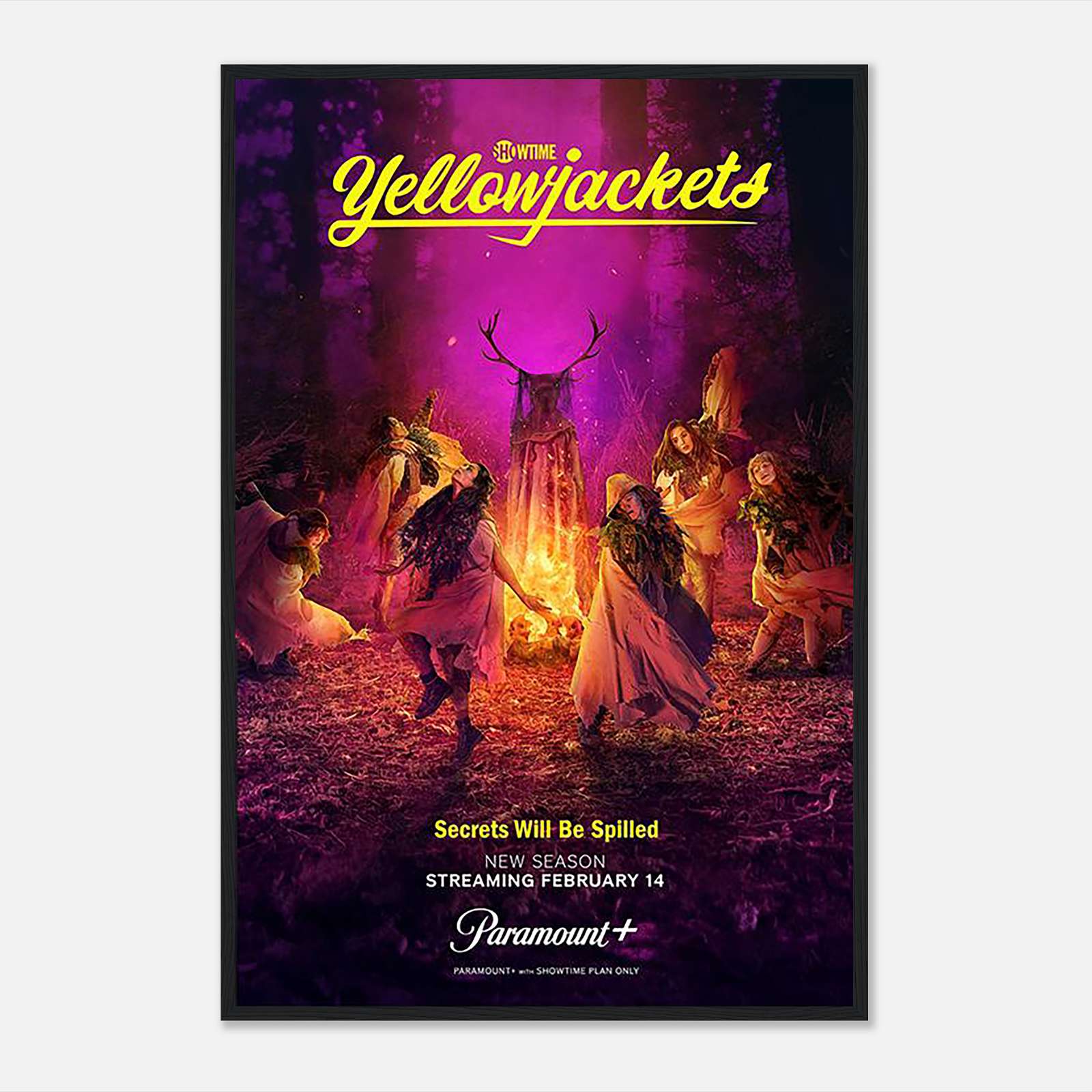 Yellowjackets Movie Tv Series Poster, Movie Poster, Full-Size Poster ...