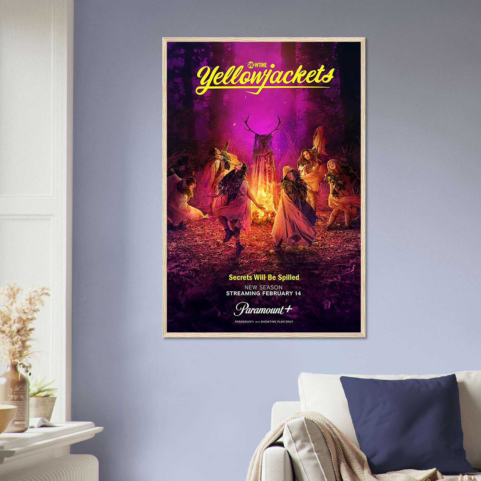 Yellowjackets Movie Tv Series Poster, Movie Poster, Full-Size Poster ...