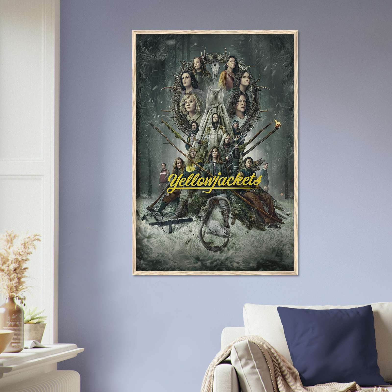 Yellowjackets Tv Series Poster, Full-Size Poster, Ready to Hang - Citiesbox