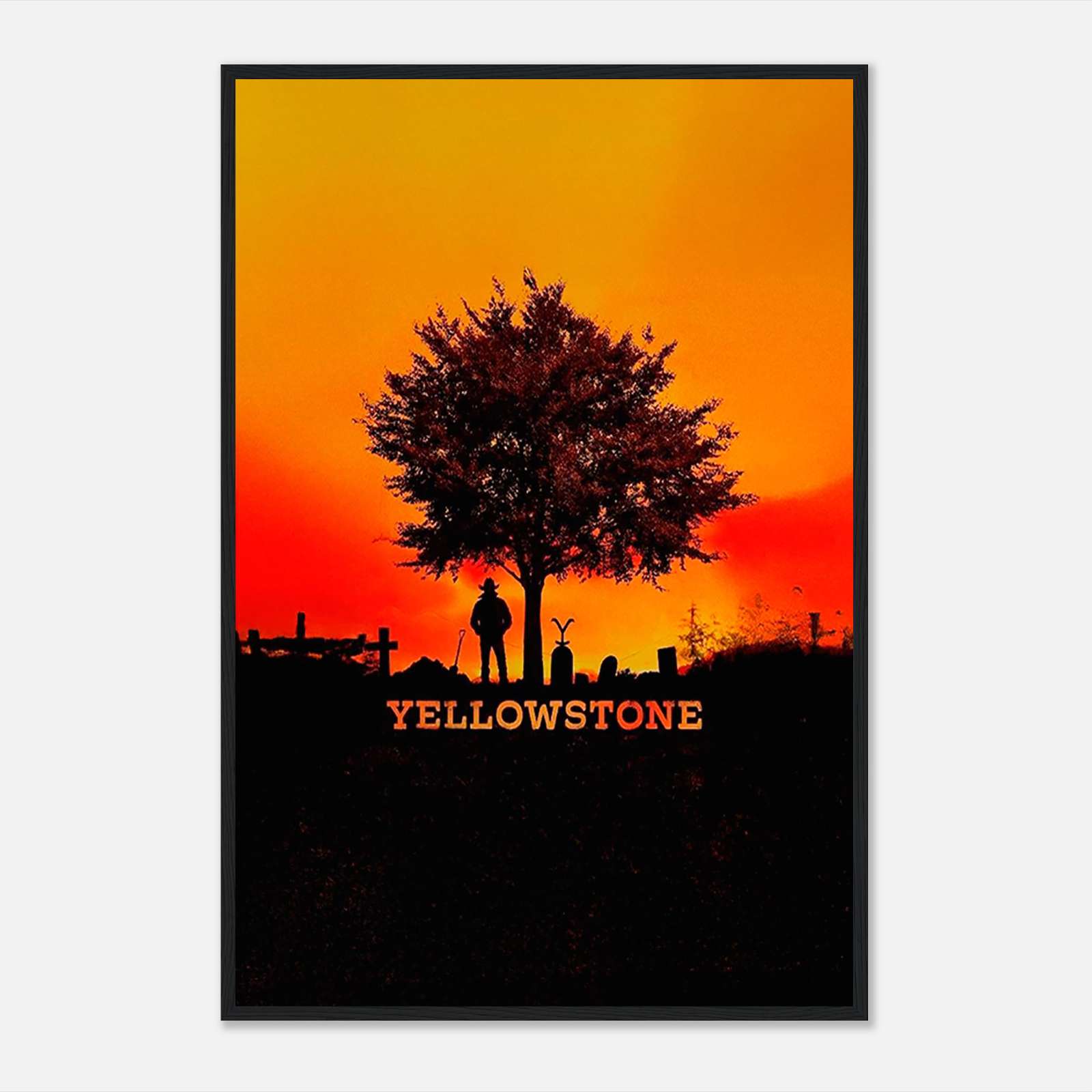 Yellowstone Tv Series Poster, Film Poster, Full-Size Poster, Ready to ...