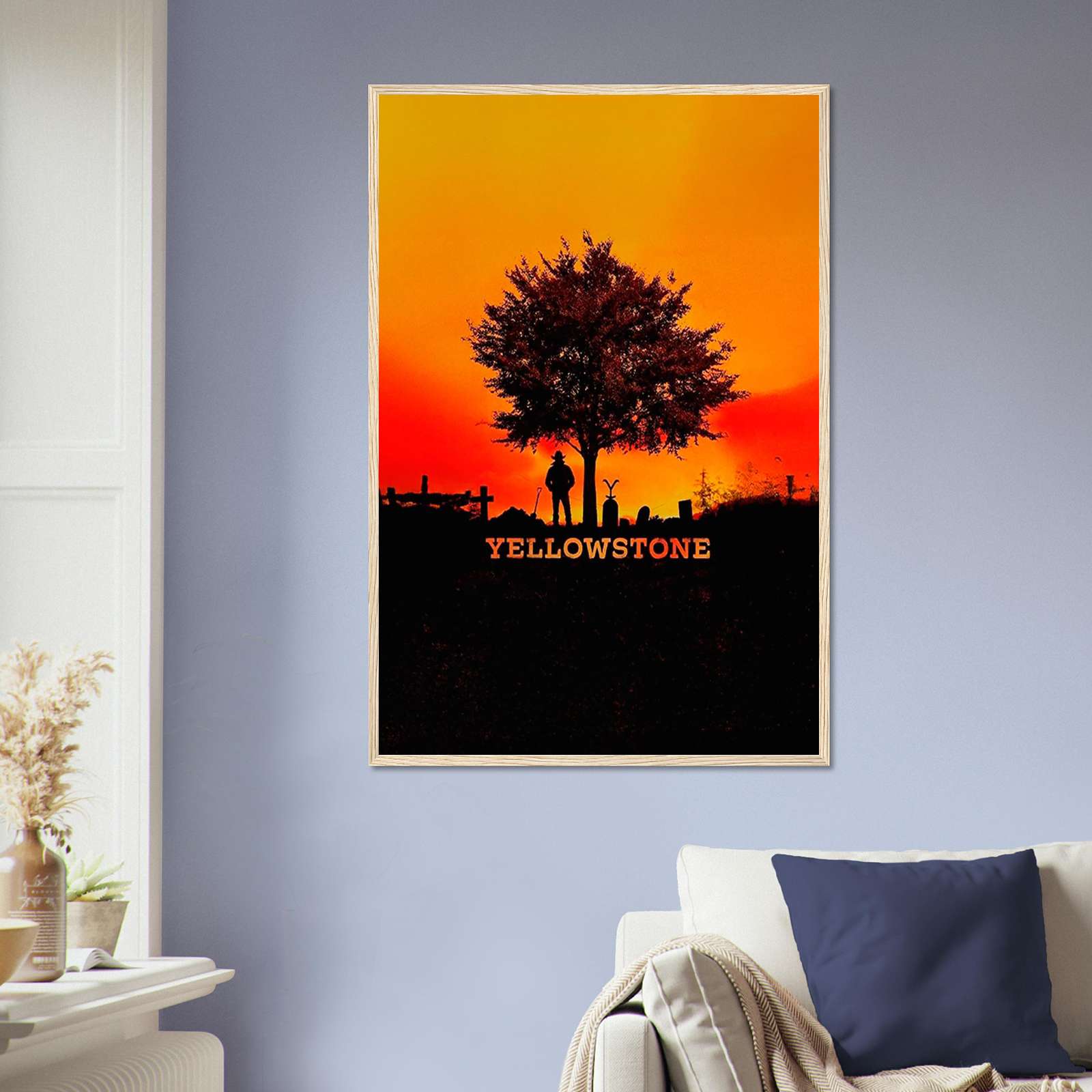 Yellowstone Tv Series Poster, Film Poster, Full-Size Poster, Ready to ...