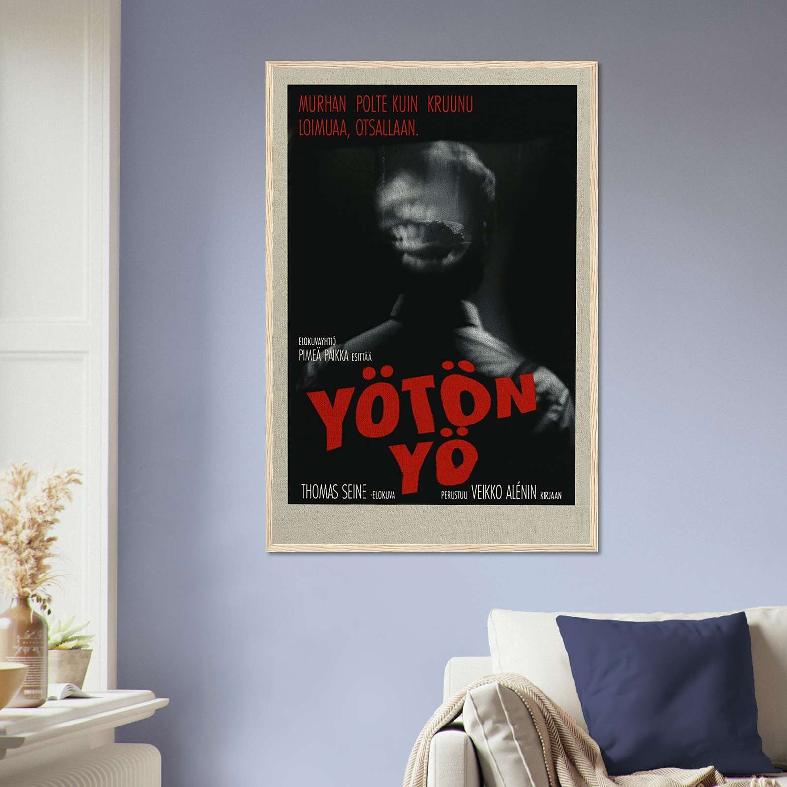 Yoton Yo Poster Art Print Alan Wake 2 Thomas Zane Film Wall Decor, Full ...