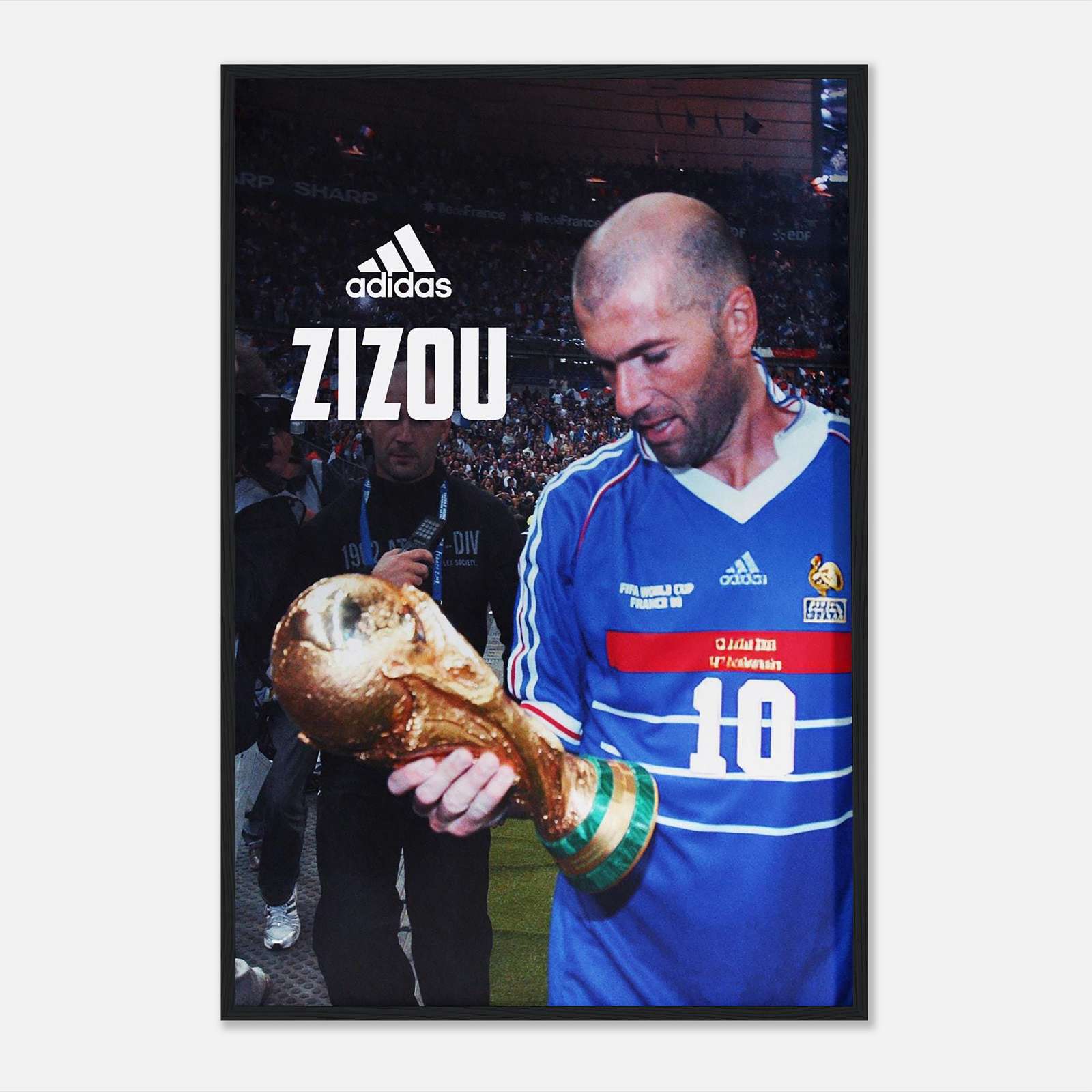 Zinedine Zidane Poster, Zinedine Zidane Zizou Poster, Sports Poster ...