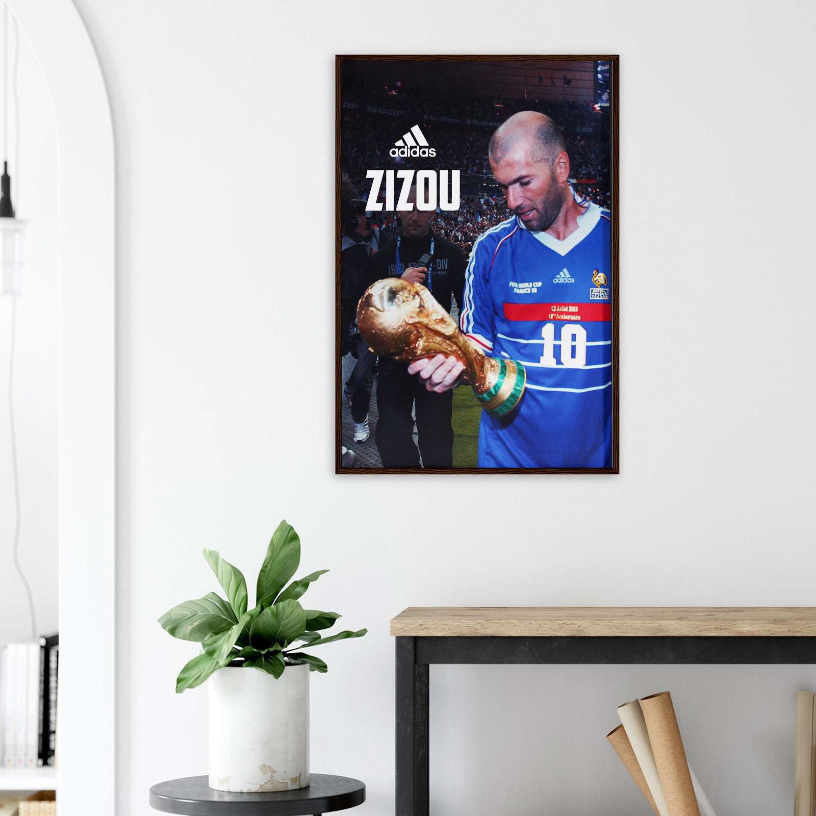 Zinedine Zidane Poster, Zinedine Zidane Zizou Poster, Sports Poster ...