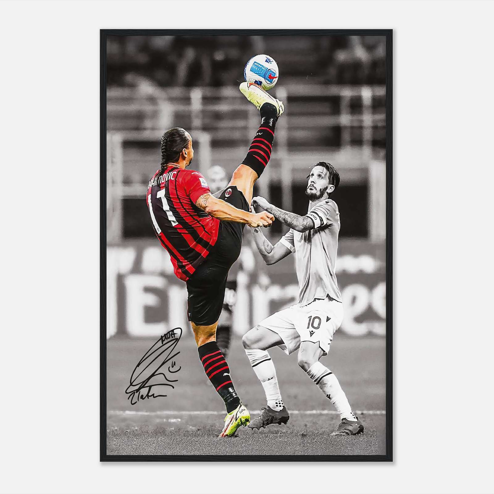 Zlatan Ibrahimovic Poster, Football Poster, Football Player Poster ...