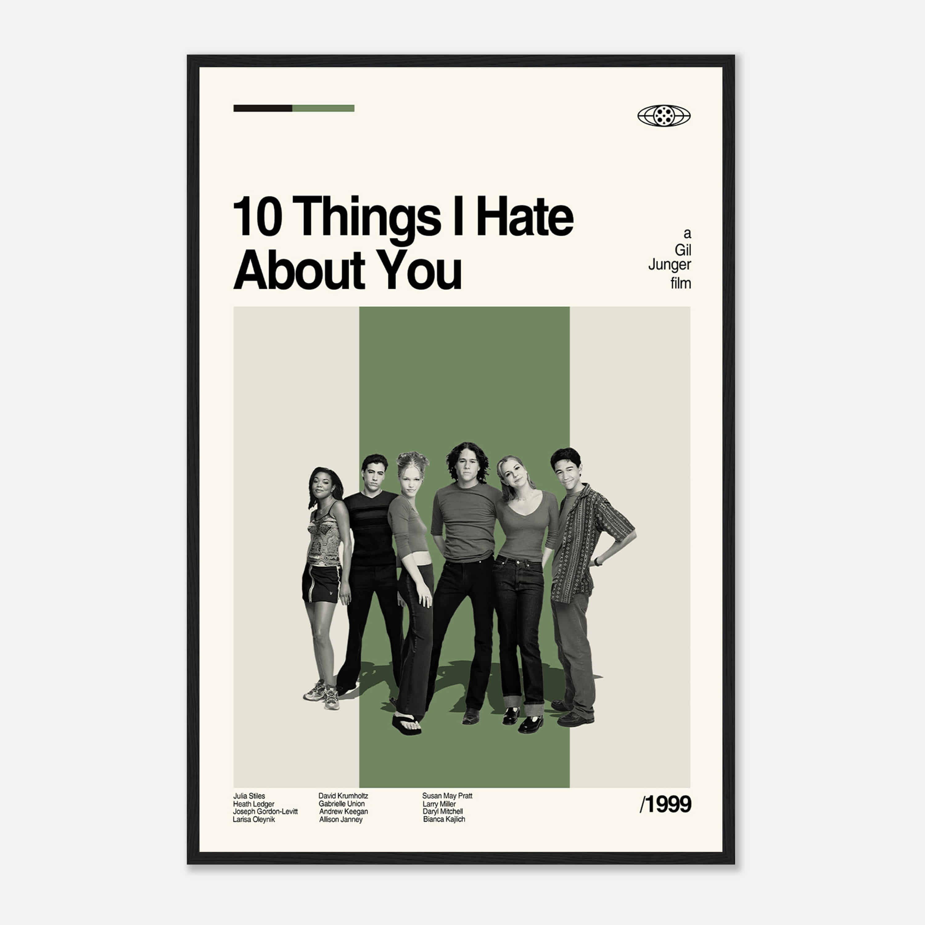 10 Things I Hate About You Movie Poster 10 Things Movie 10 Things
