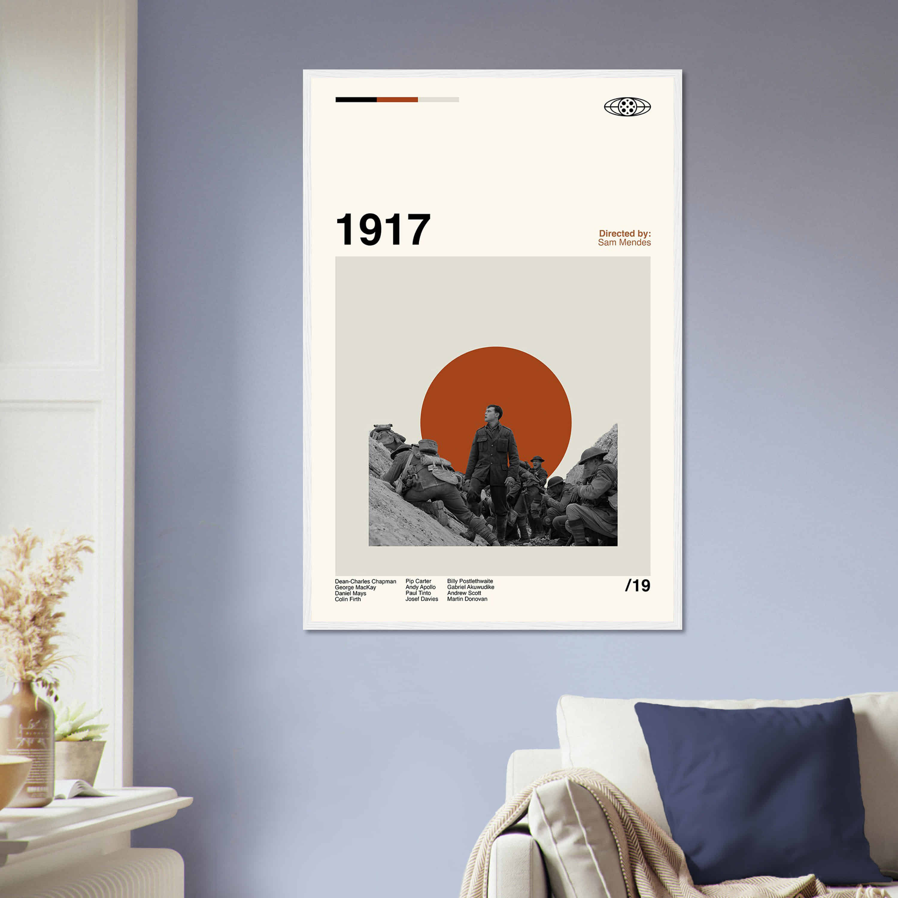 1917 Movie Poster, Sam Mendes, Classic Movie Poster - Citiesbox