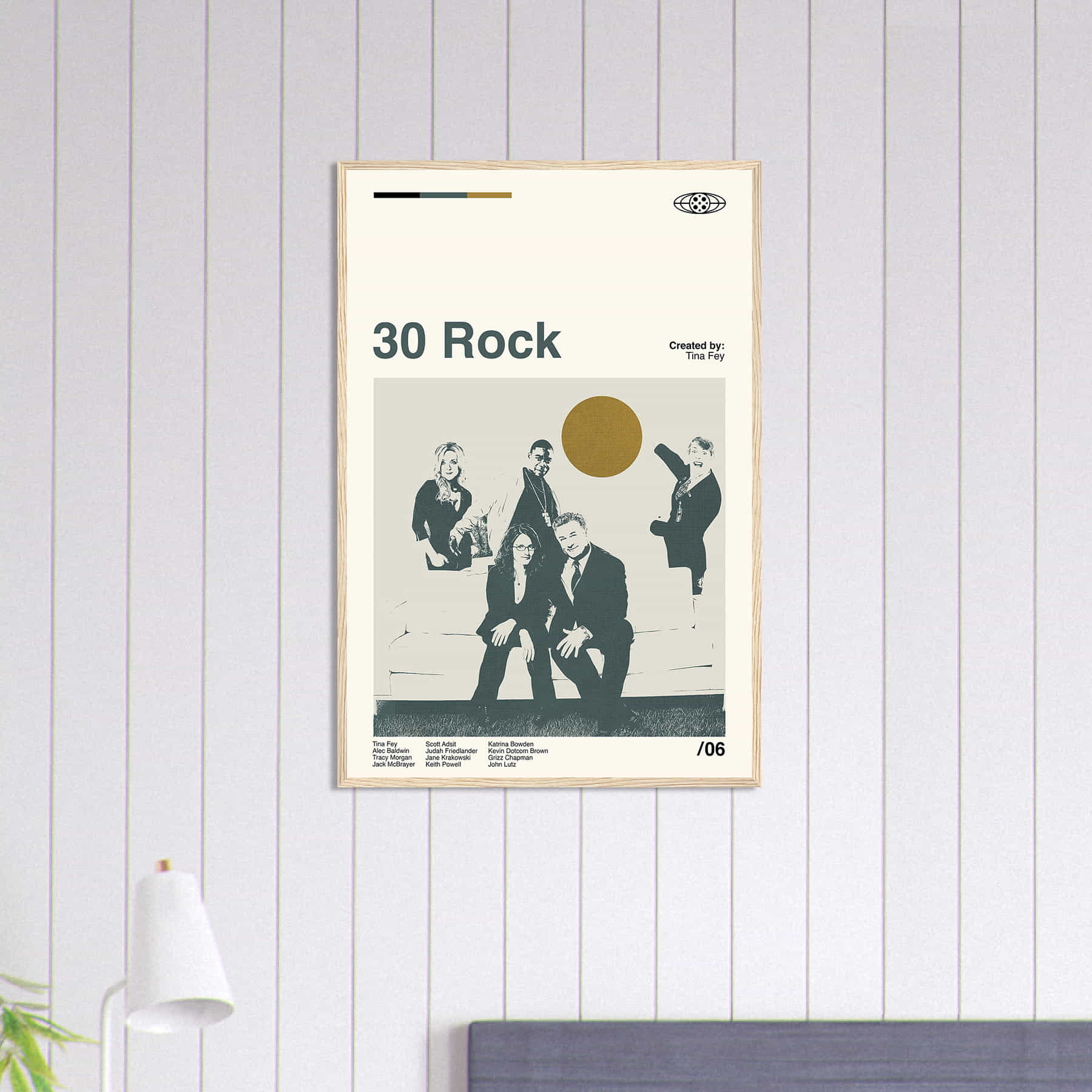 30 Rock Poster, 30 Rock Print, Movie Poster - Citiesbox