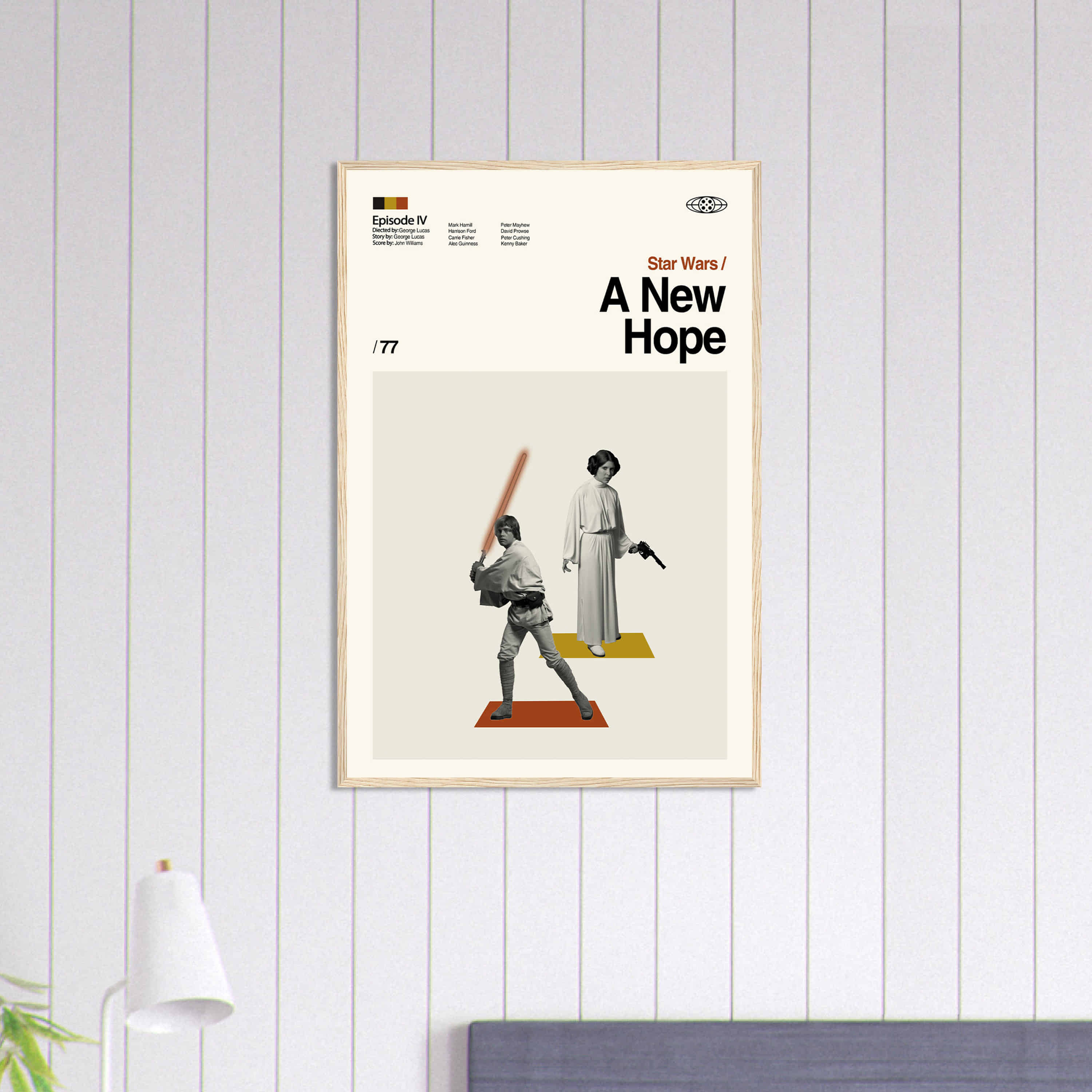 A New Hope Episode IV Poster, A New Hope Movie, Star Wars Film - Citiesbox
