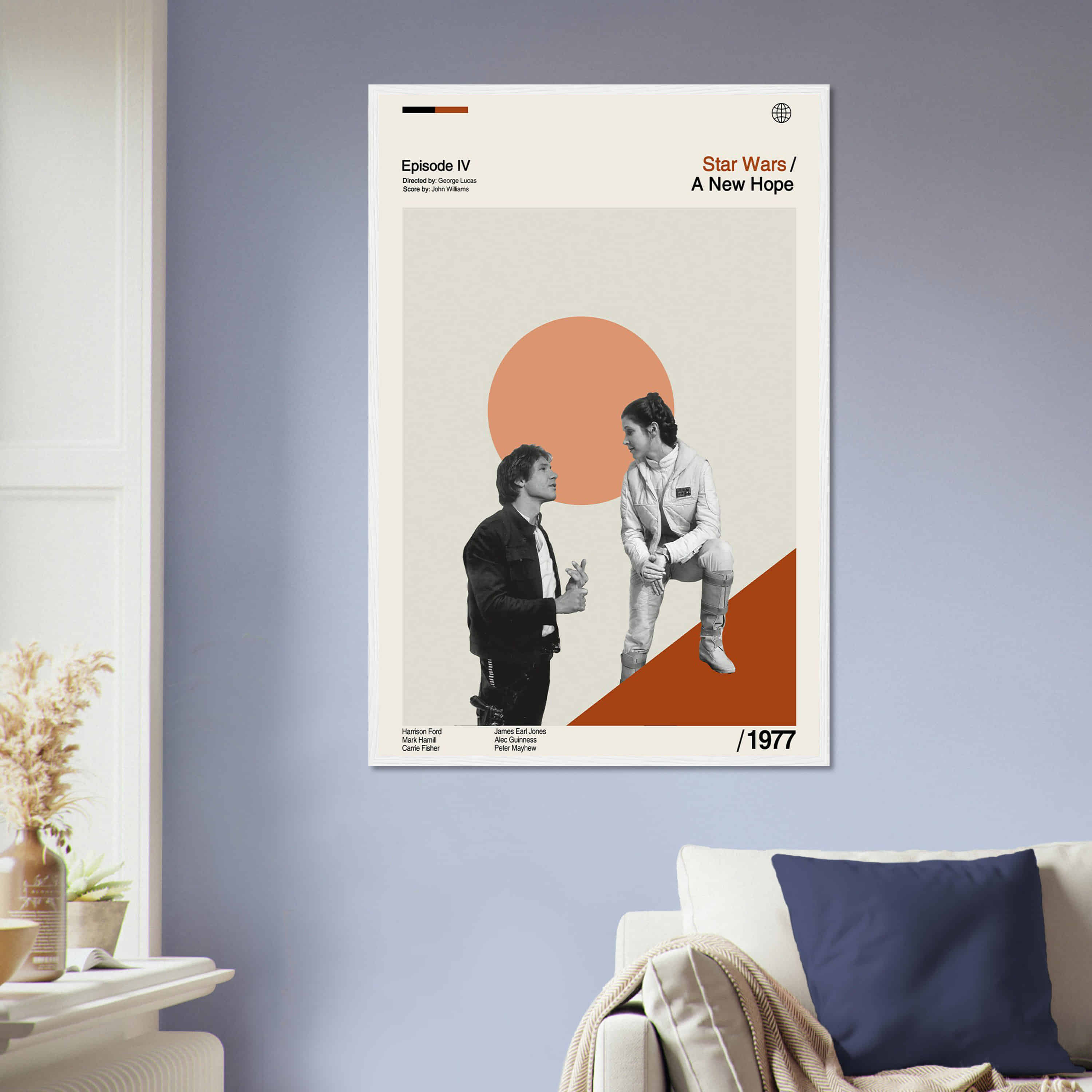 A New Hope Episode IV Poster, Star Wars Film, A New Hope Movie - Citiesbox