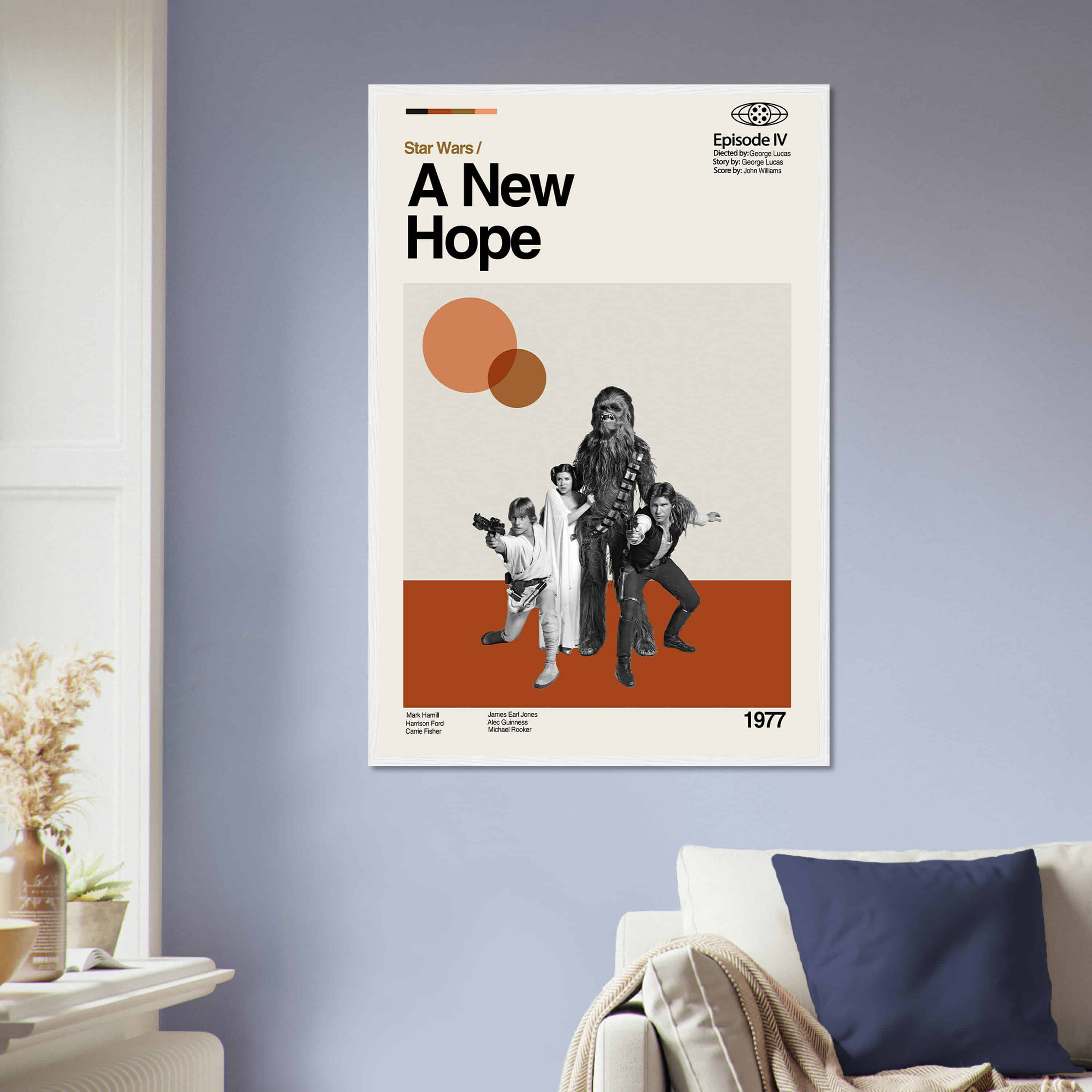 A New Hope Movie Poster, A New Hope Movie, Star Wars Film - Citiesbox