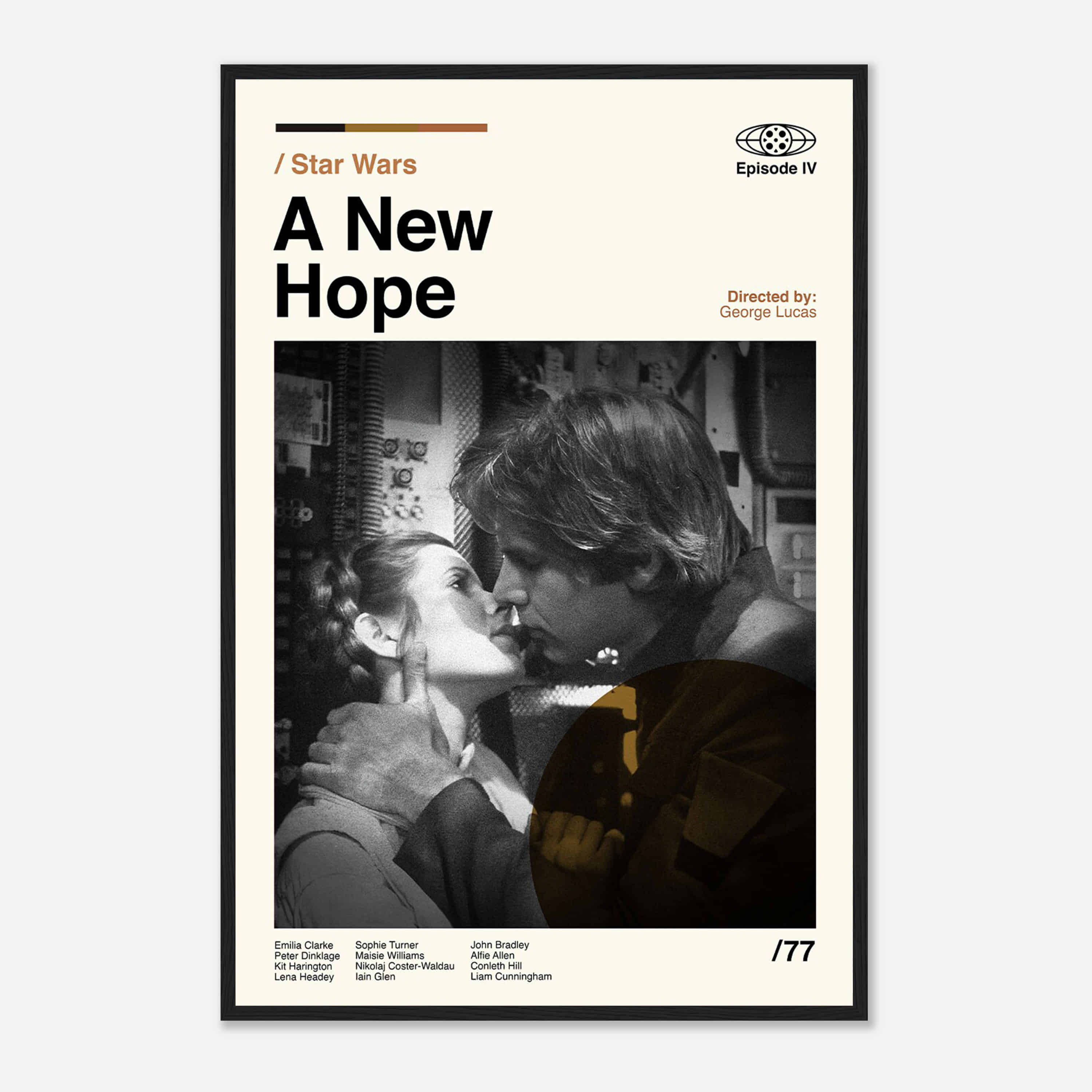 A New Hope Poster, A New Hope Art, Star Wars - Citiesbox