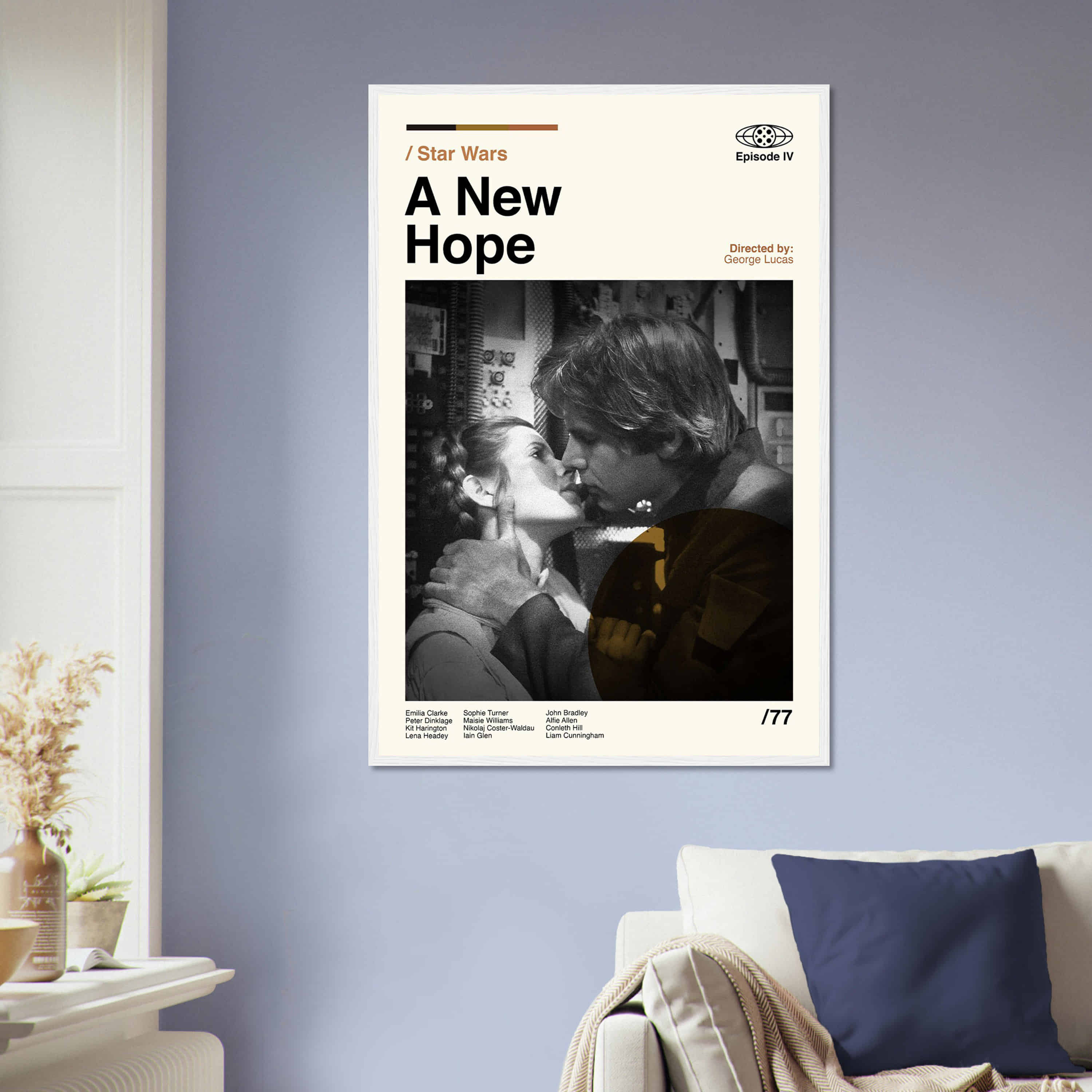 A New Hope Poster, A New Hope Art, Star Wars - Citiesbox