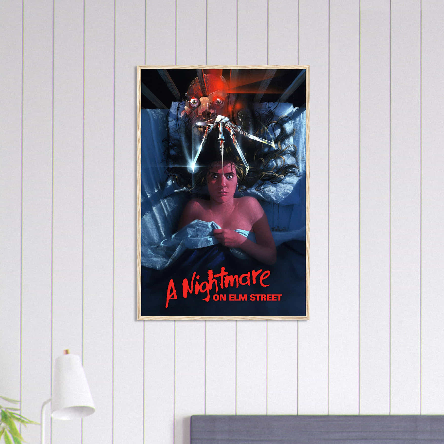 A Nightmare on Elm Street Movie Poster, Classic Vintage Horror Movie ...