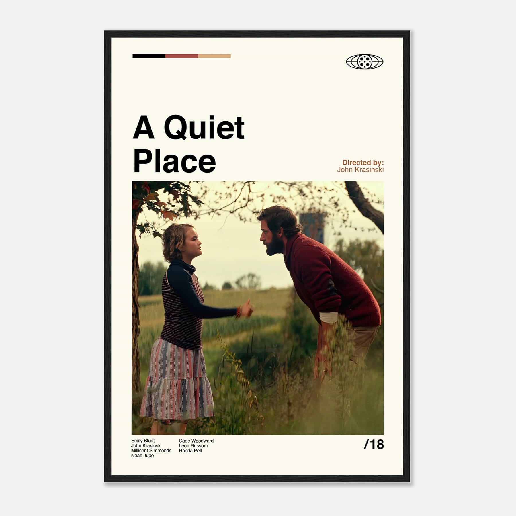A Quiet Place Movie Poster, A Quiet Place Movie, Minimalist Art - Citiesbox