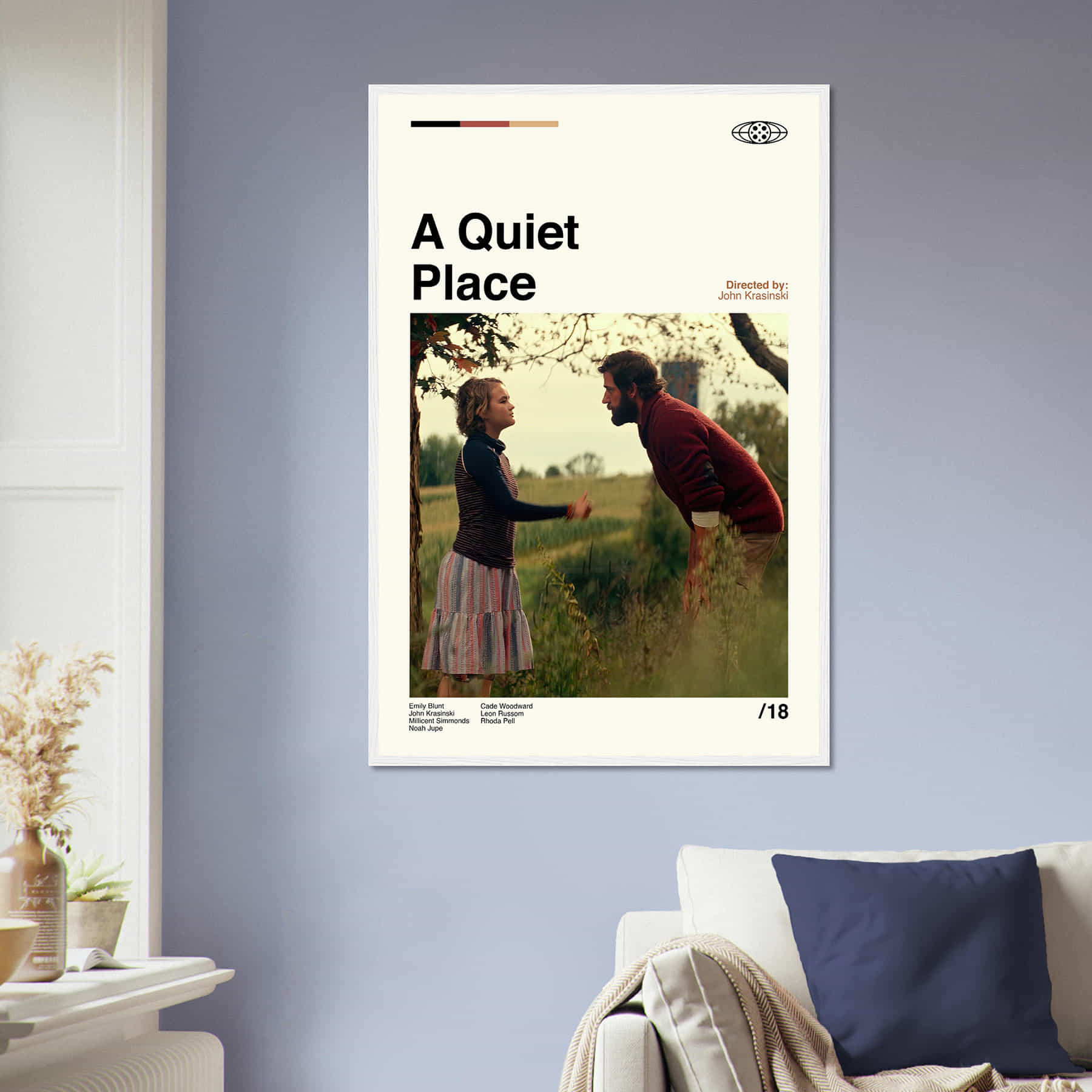 A Quiet Place Movie Poster, A Quiet Place Movie, Minimalist Art - Citiesbox