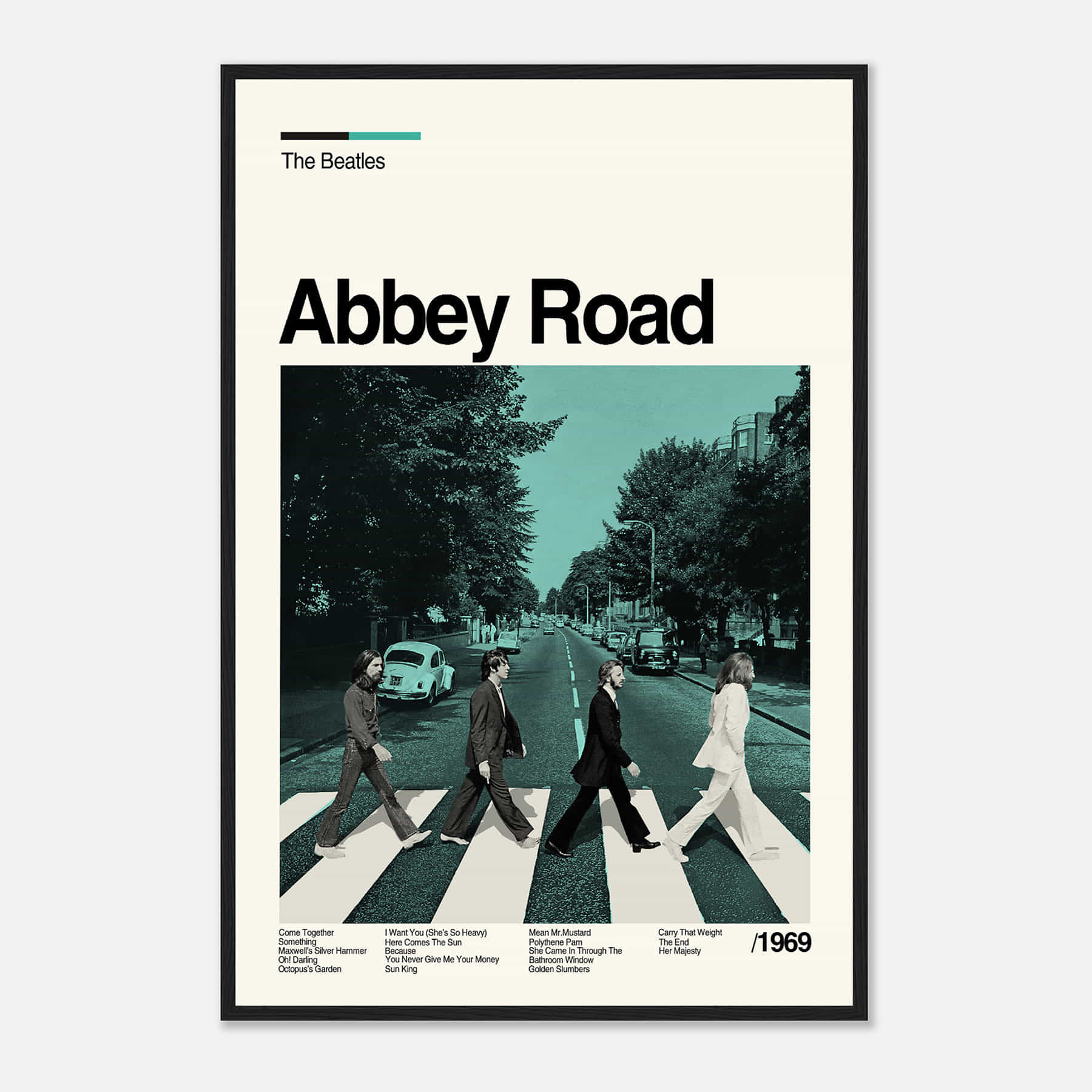 Abbey Road Poster The Beatles Music Poster Citiesbox