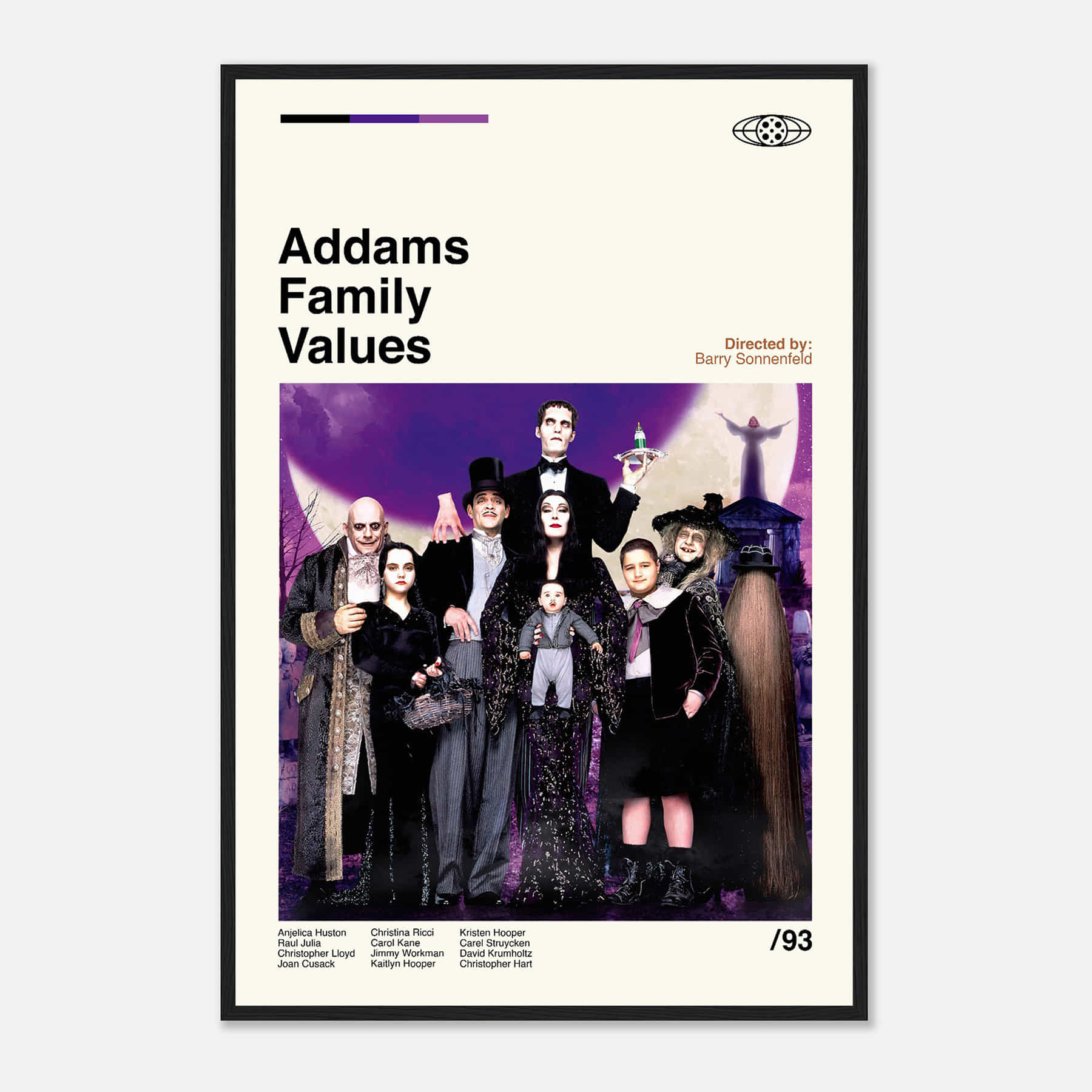 Addams Family Values Poster, Addams Family Values Movie, Vintage Poster ...