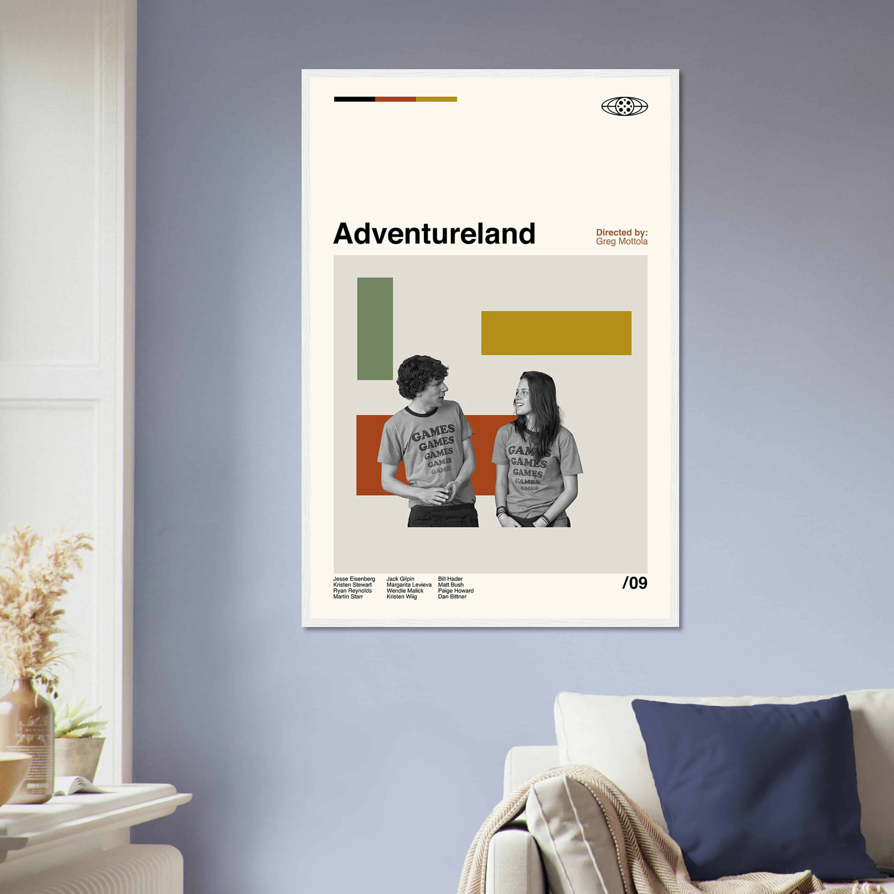 Adventureland Poster, Greg Mottola, Vintage Modern - Citiesbox