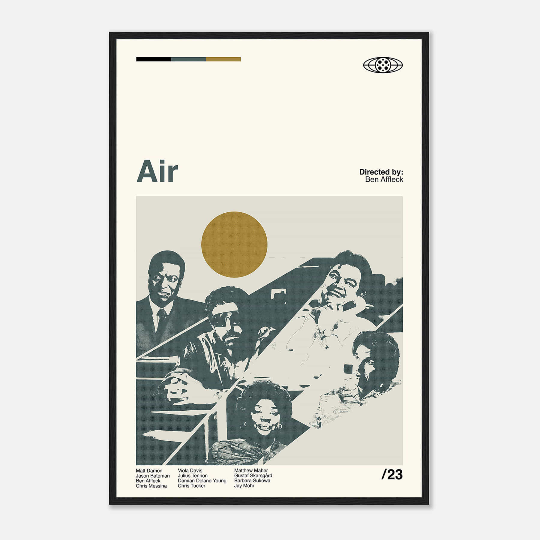 Air Poster, Ben Affleck Print, Air Art - Citiesbox