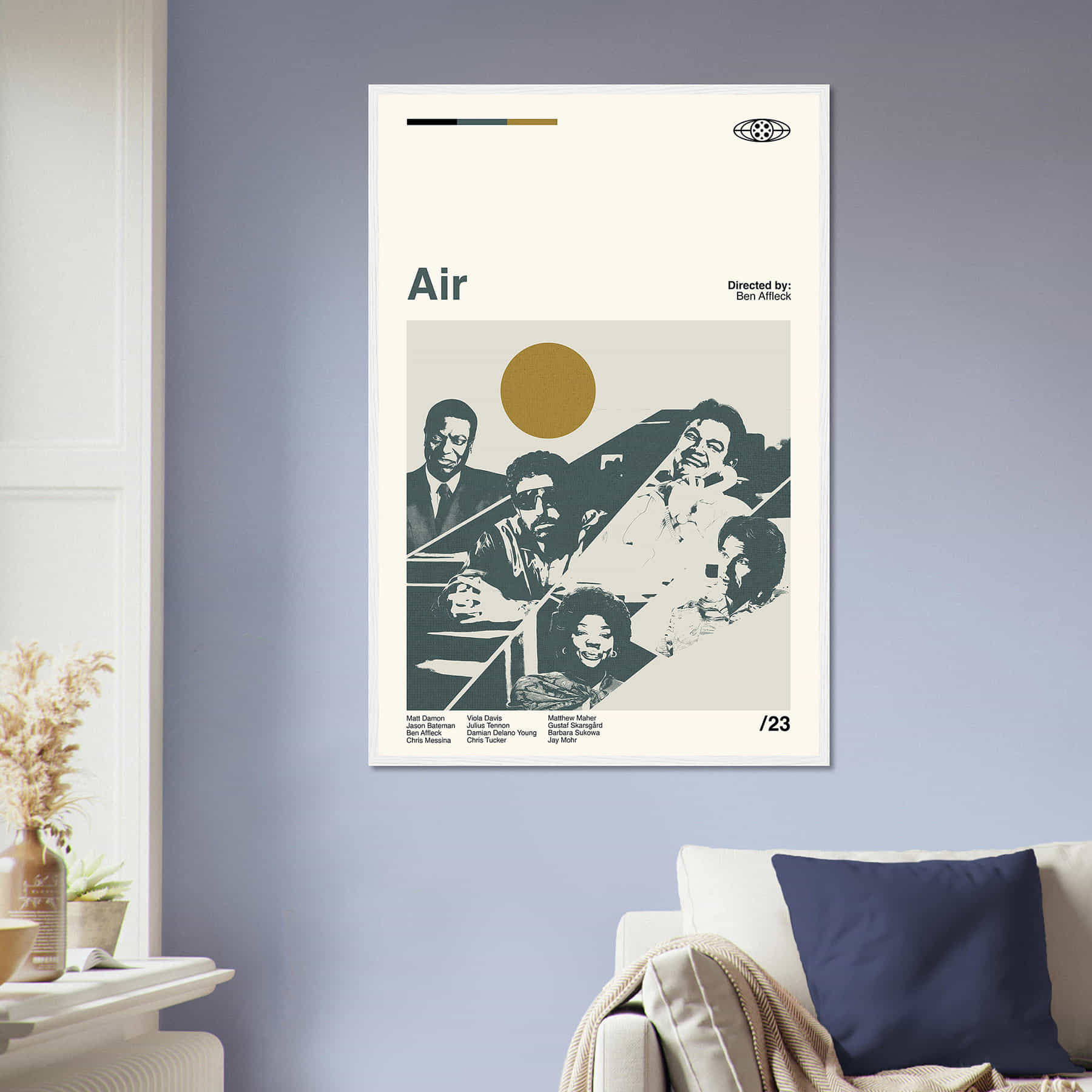 Air Poster, Ben Affleck Print, Air Art - Citiesbox