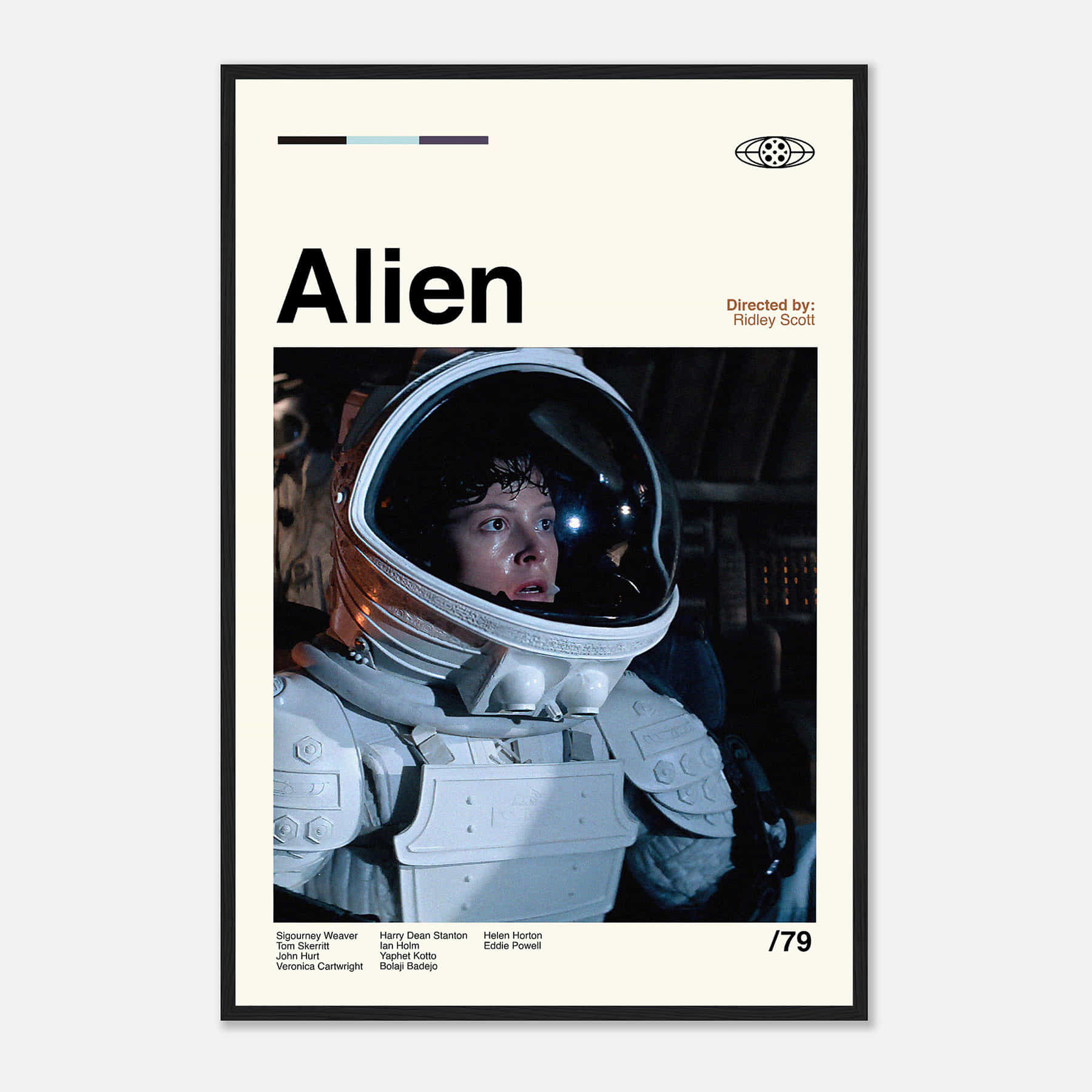 Alien Movie Poster, Alien Print, Retro Movie Poster - Citiesbox