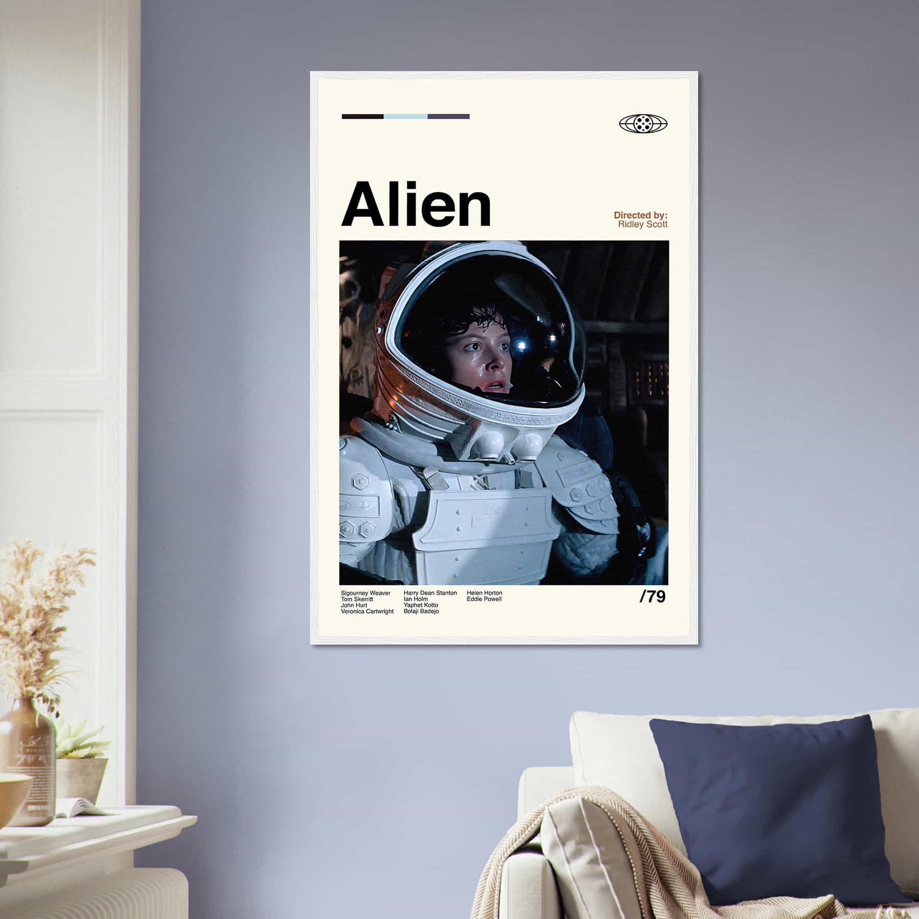 Alien Movie Poster, Alien Print, Retro Movie Poster - Citiesbox