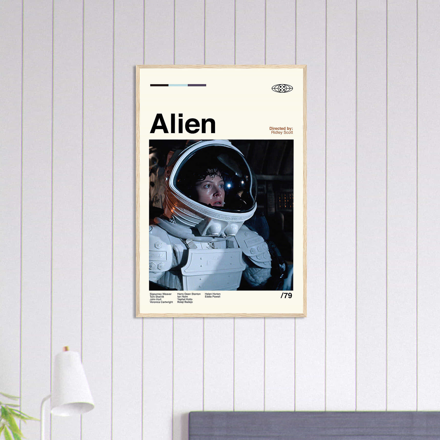Alien Movie Poster, Alien Print, Retro Movie Poster - Citiesbox