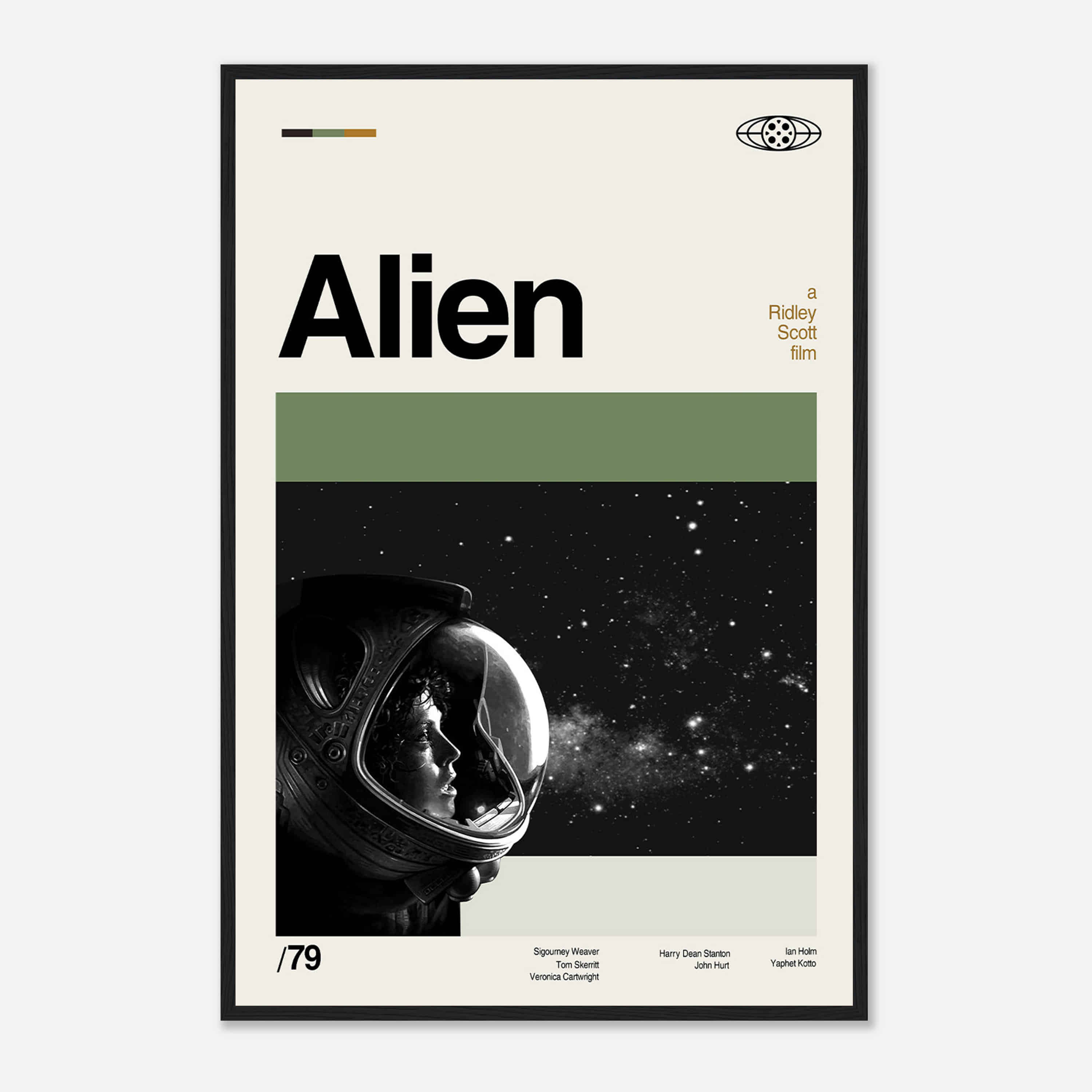 Alien Poster, Alien Movie, Ridley Scott Film - Citiesbox