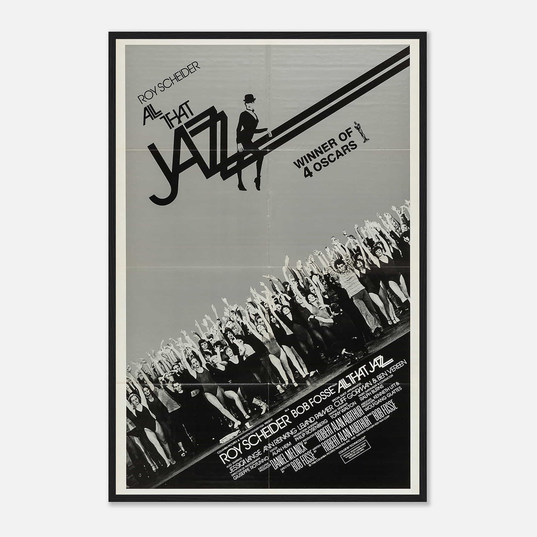 All That Jazz Movie Poster, Classic Vintage Movie Poster, All That Jazz ...