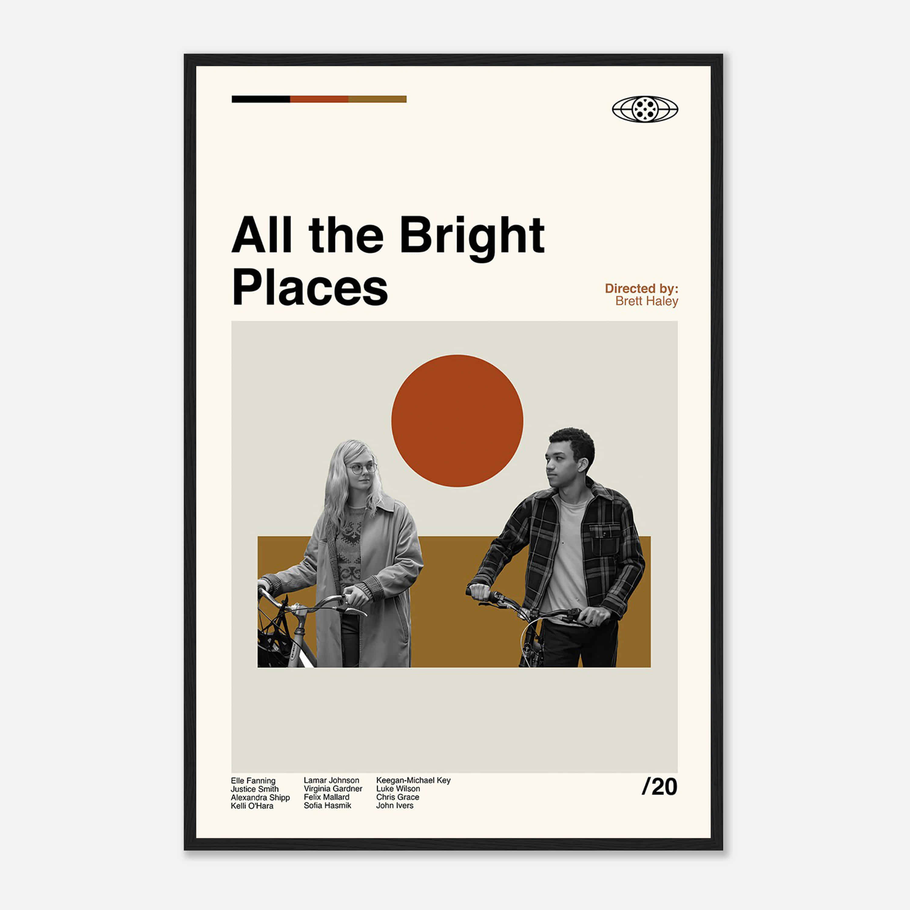 All the Bright Places, Brett Haley, Movie Poster - Citiesbox