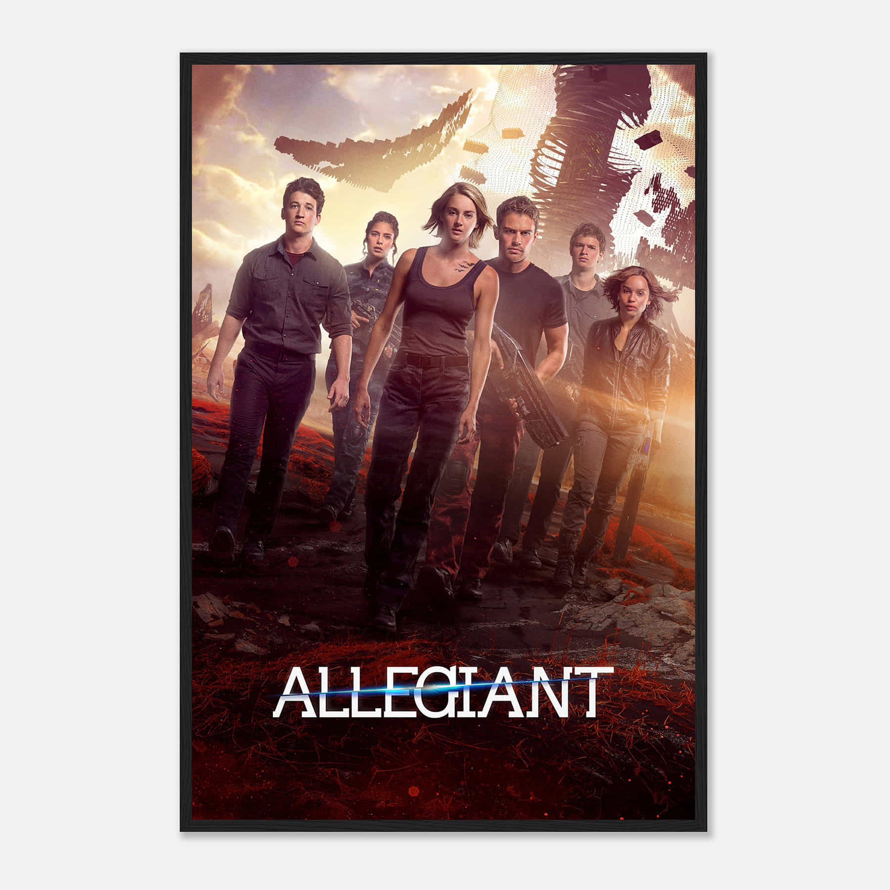 Allegiant Movie Poster, Allegiant Classic Vintage Movie Poster ...