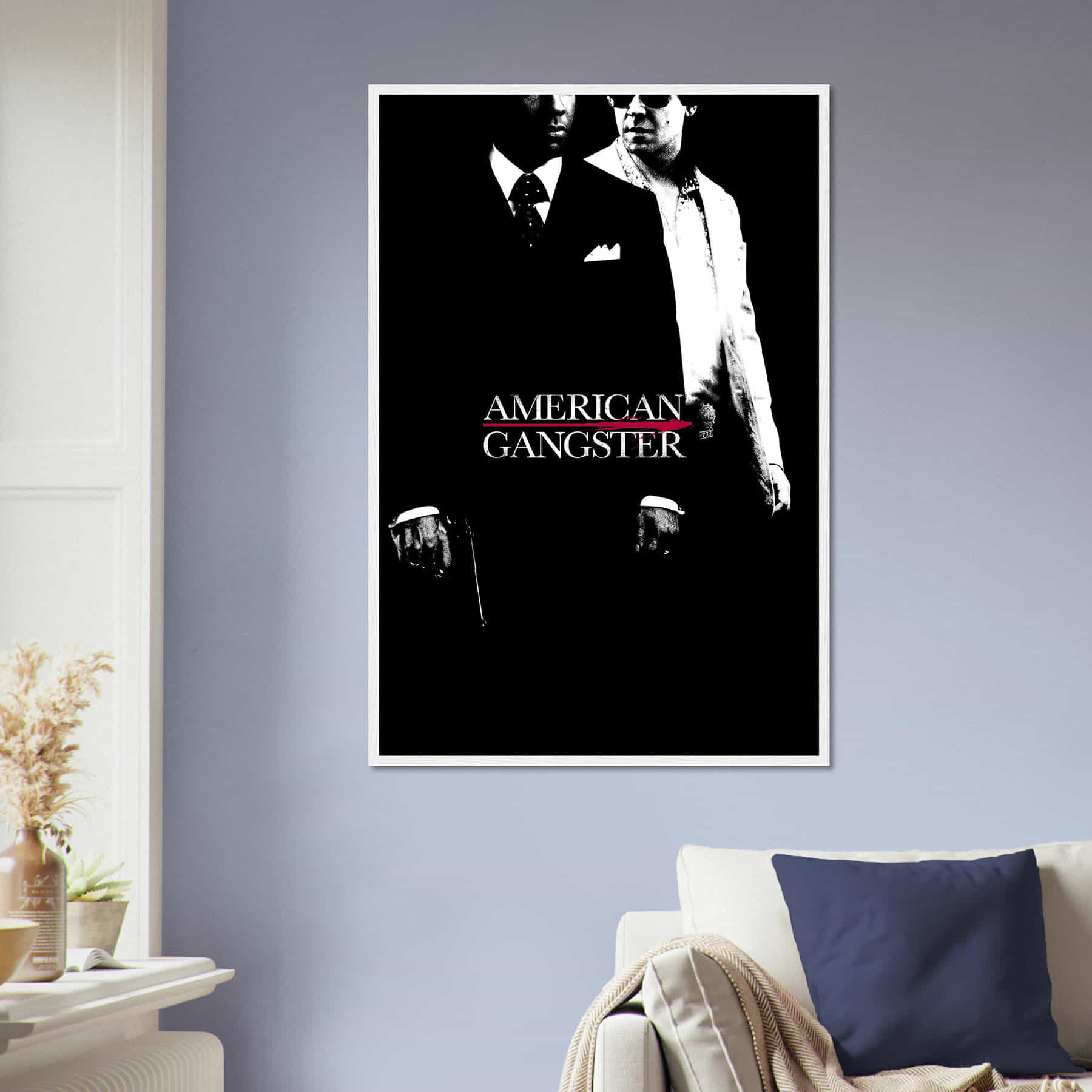 American Gangster Movie Poster, American Gangster Classic Vintage Movie ...